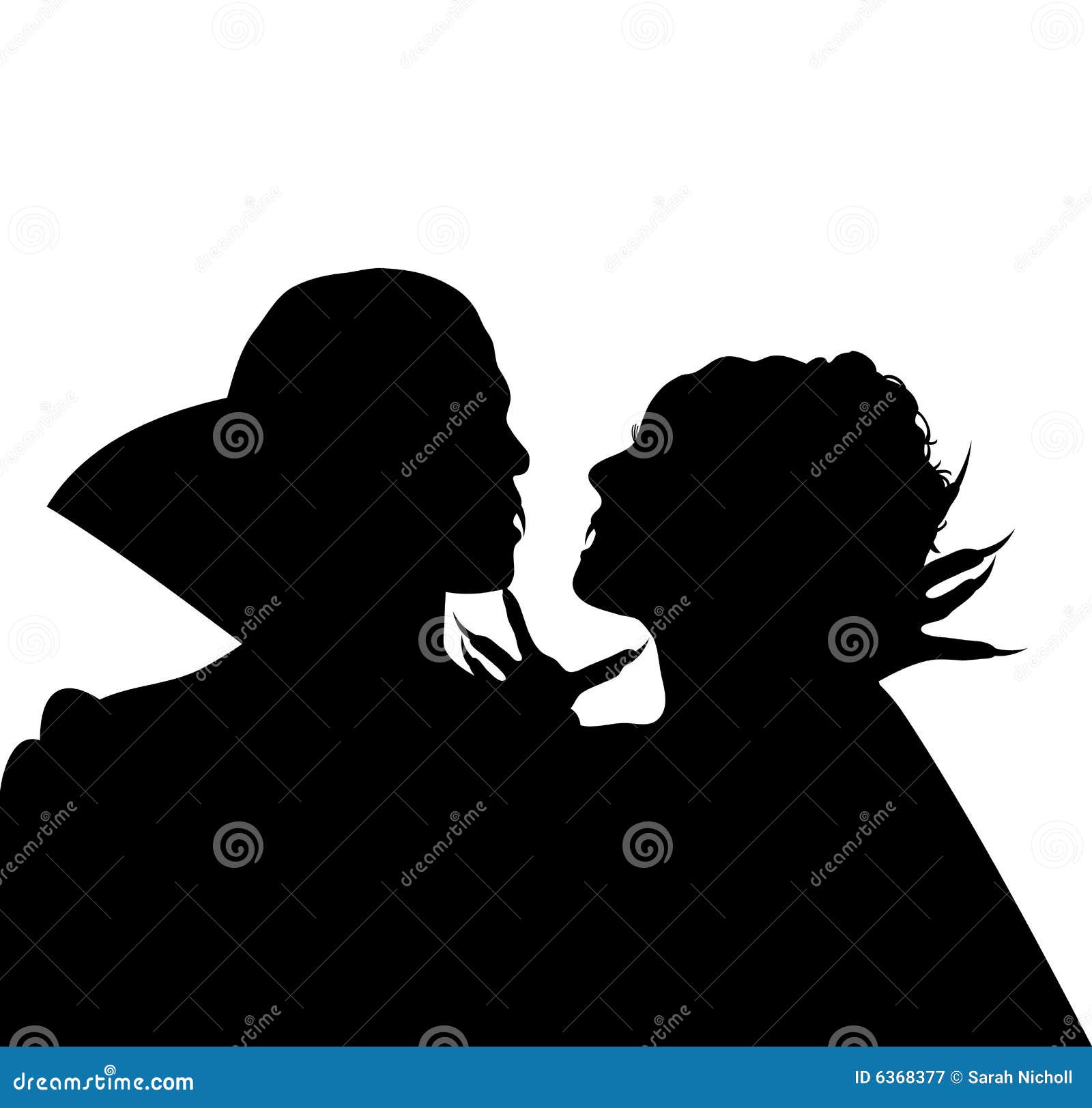 Vampire Couples Kissing