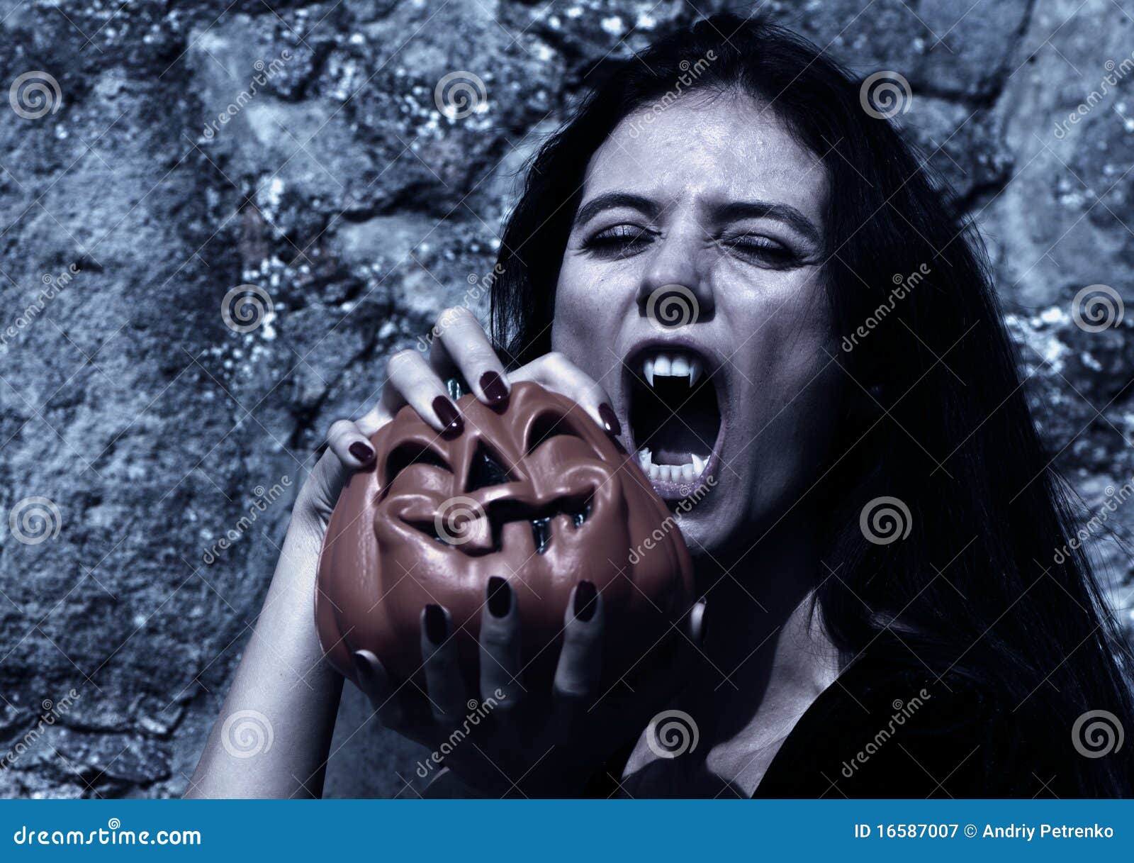 Vampire at a moonlight stock image. Image of possessed - 16587007