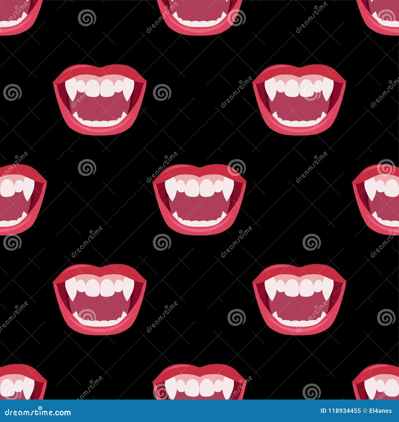 Vampire Fangs Wallpaper