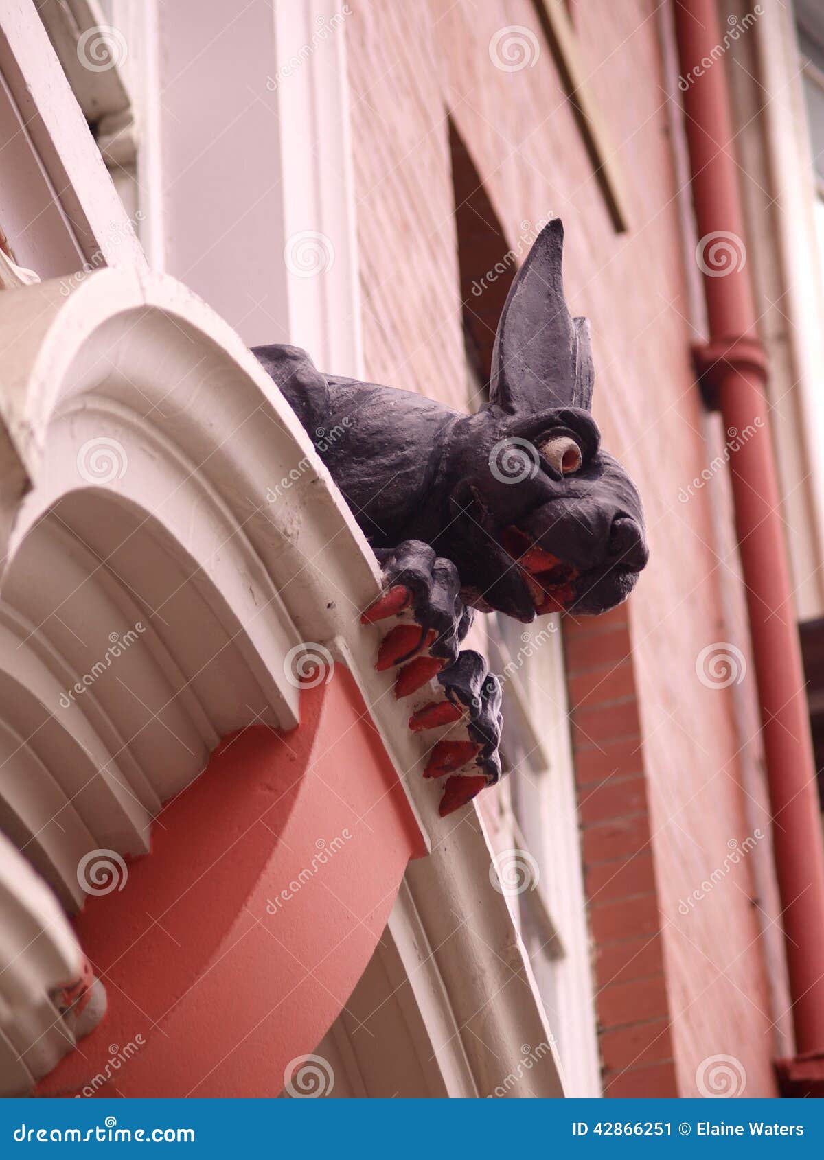 Vampire Rabbit stock image. Image of architectural, feature - 42866251