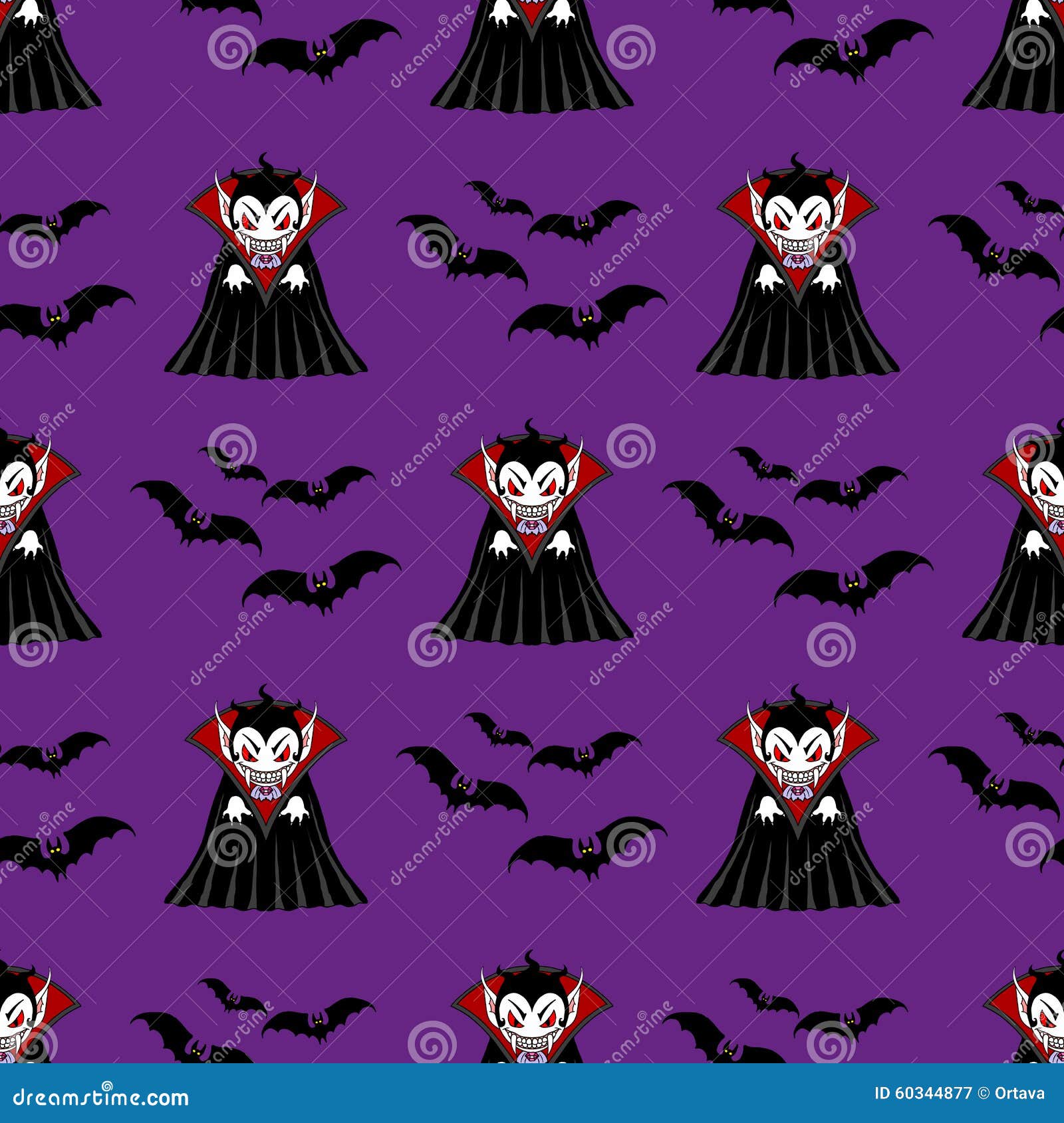 Vampire seamless pattern stock vector. Illustration of graphic - 60344877
