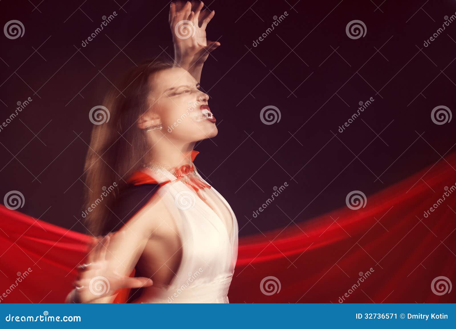 Vampire stock image. Image of dress, clothes, beauty - 32736571