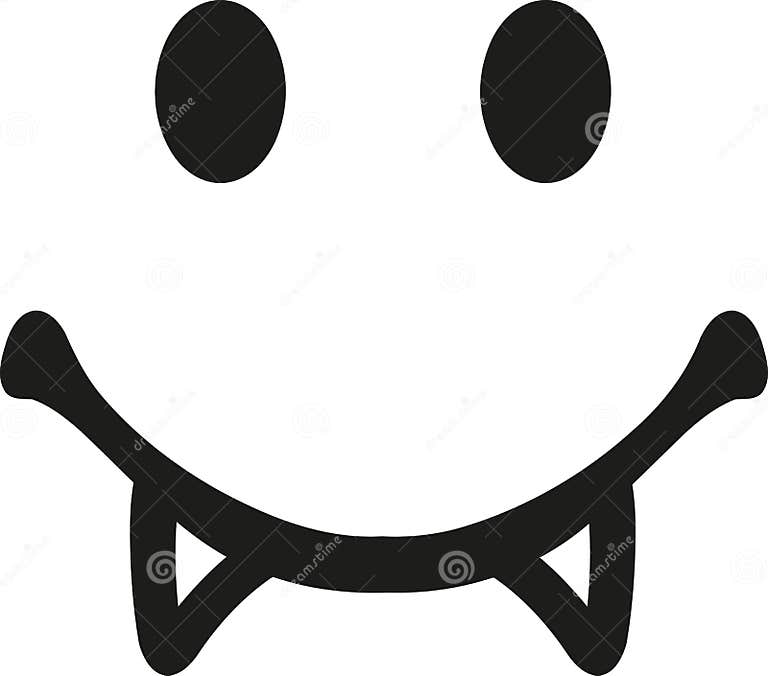 Vampire smiley vector stock vector. Illustration of vampire - 107193948