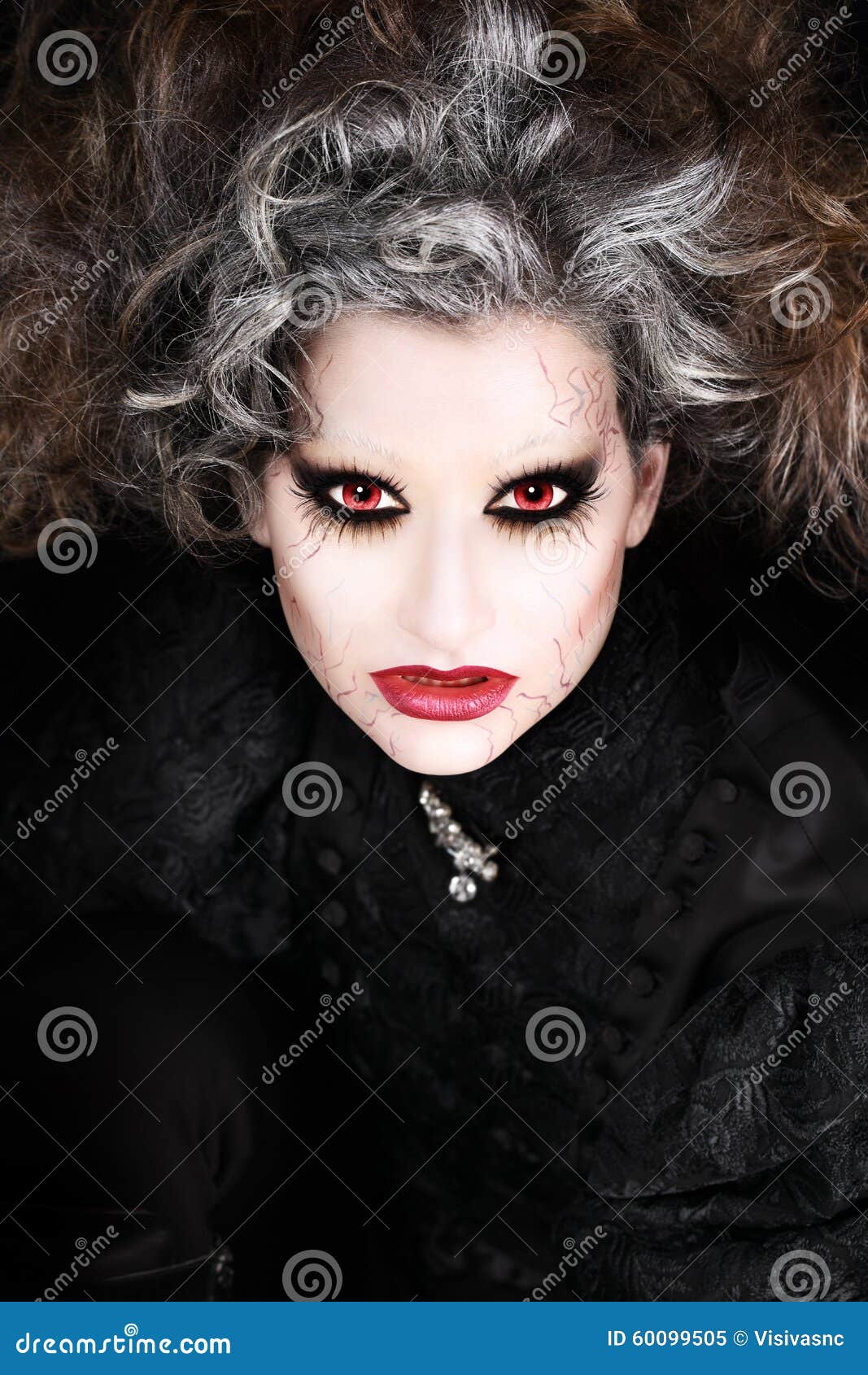 Vampire Woman, Halloween Make Up Stock Image - Image of ghost, lady ...