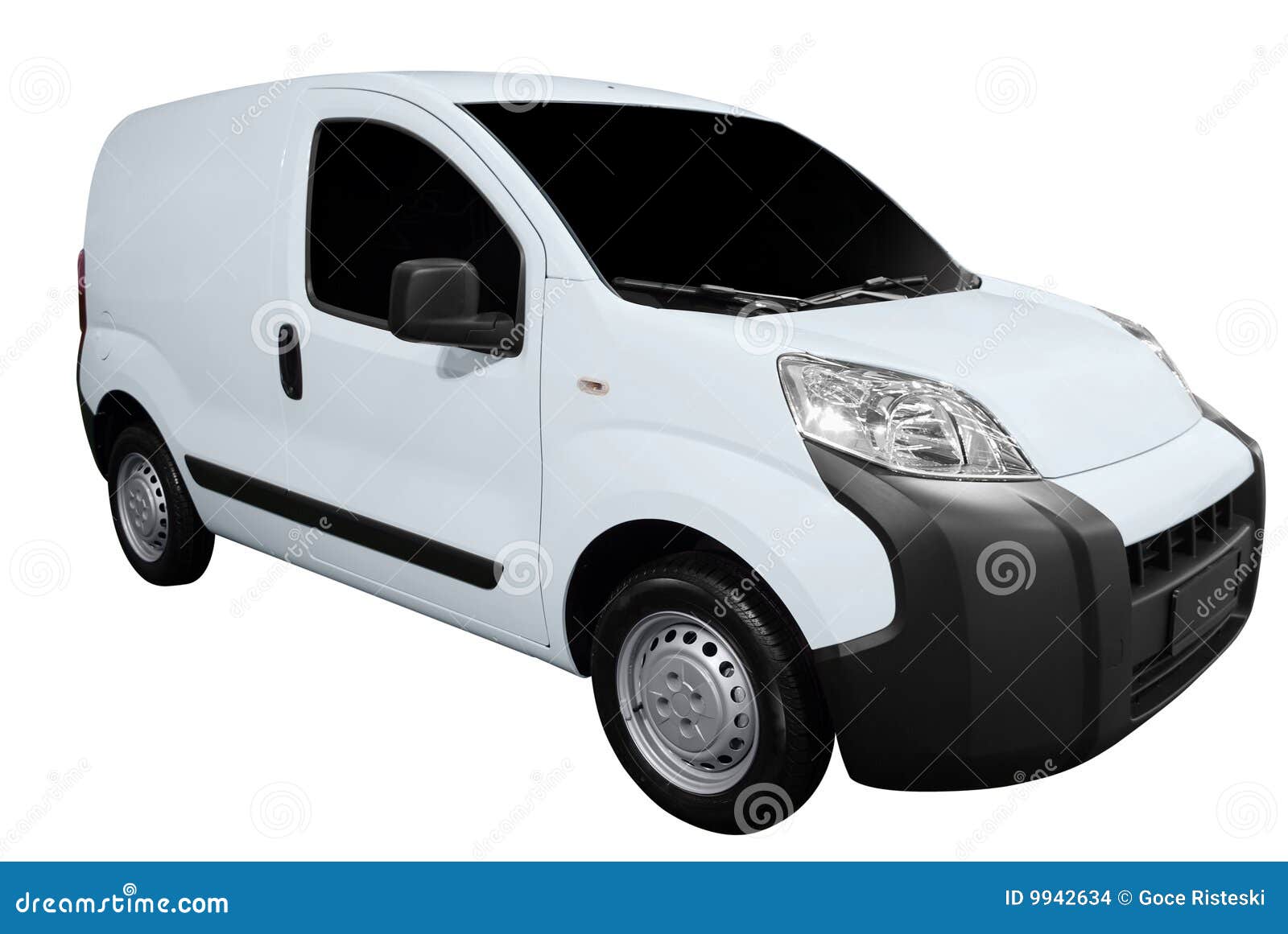 Van stock photo. Image of vehicle, small, little, deliver - 9942634