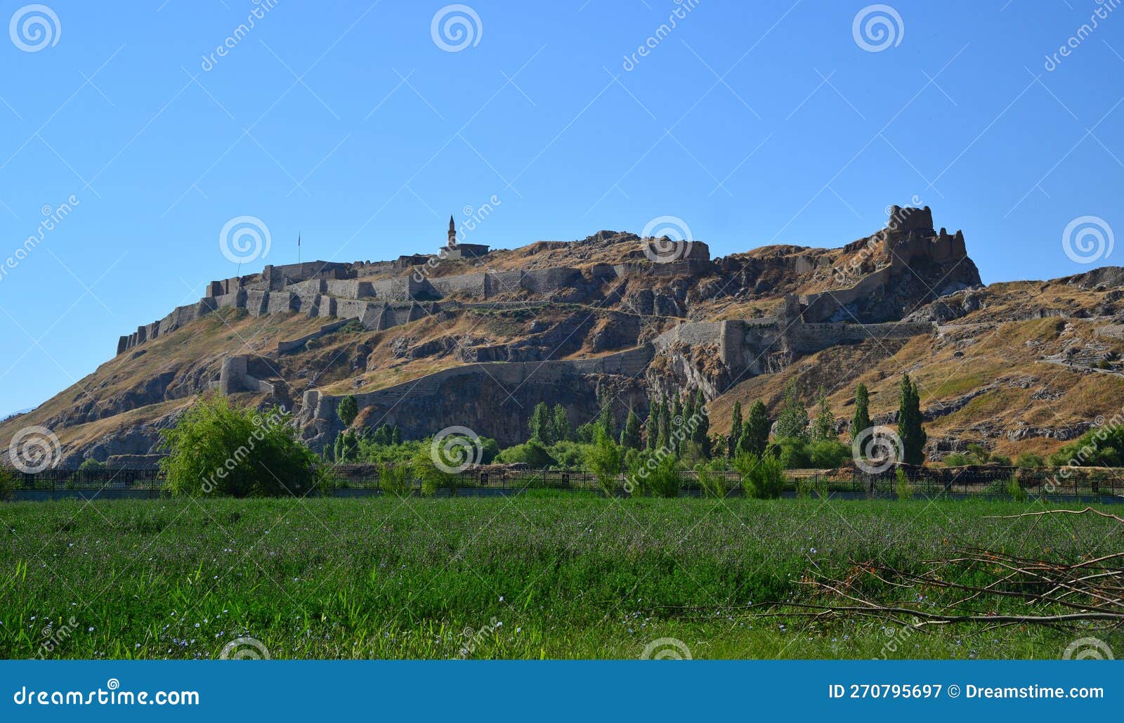 Van Lake stock image. Image of pasture, grassland, plain - 270795697