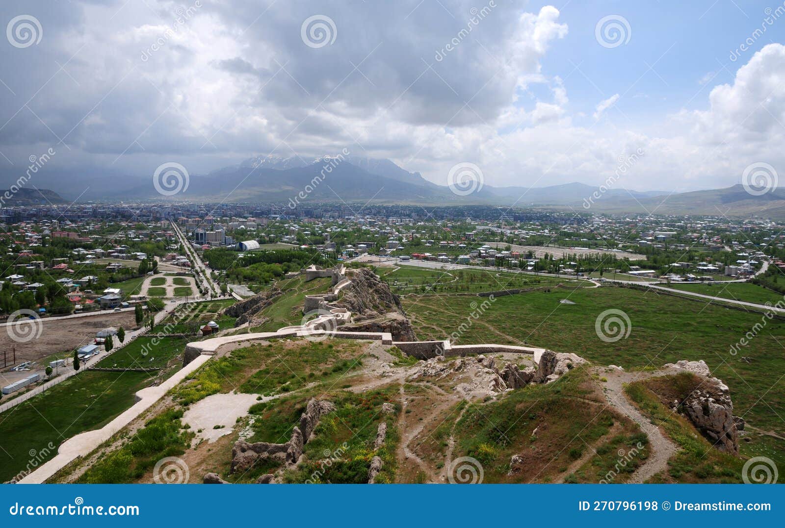 Van Lake stock photo. Image of mountain, hill, meadow - 270796198