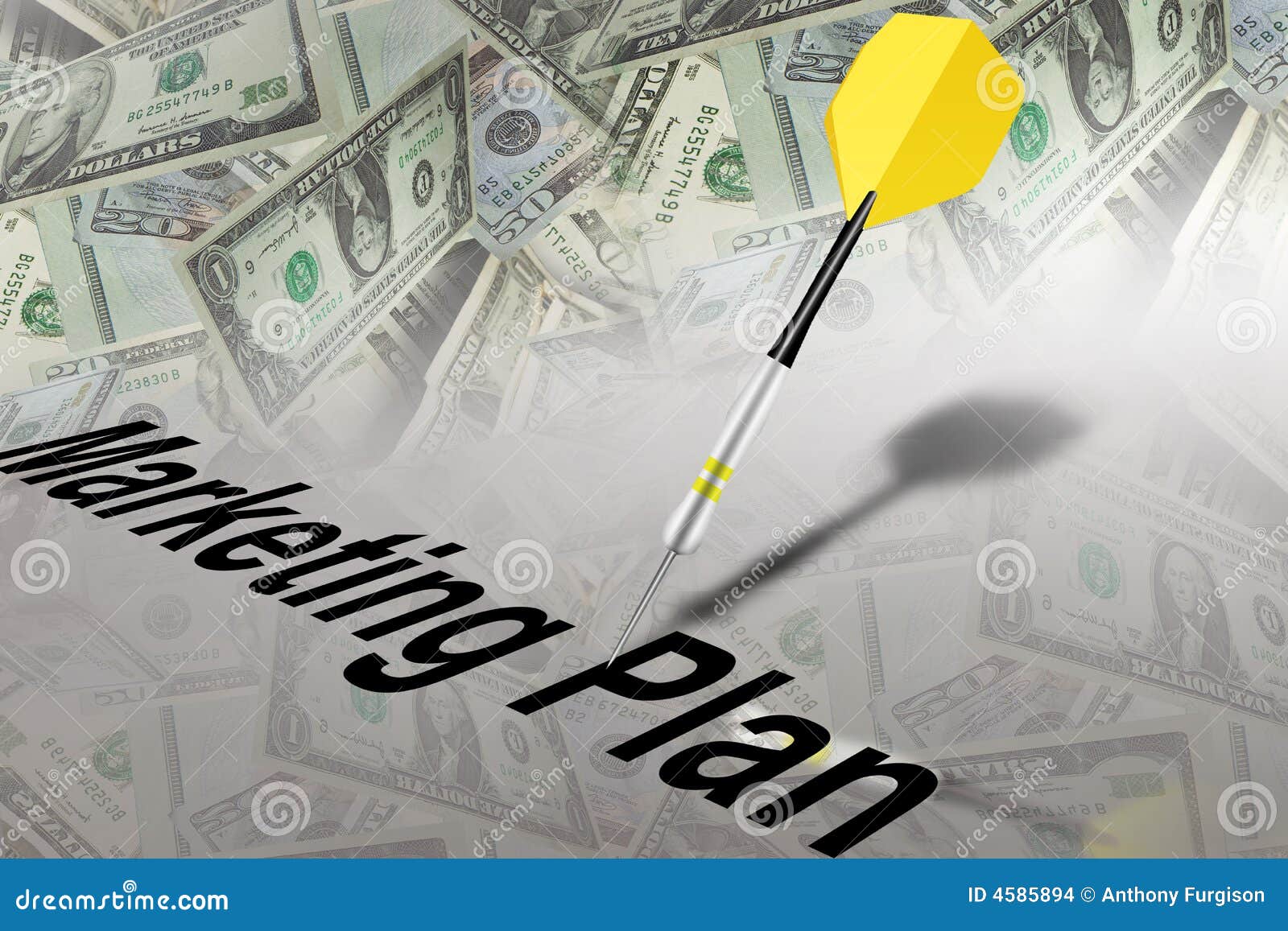 Van De Bedrijfs Marketing VerkoopPlan Stock Foto - Image of voltooiing ...