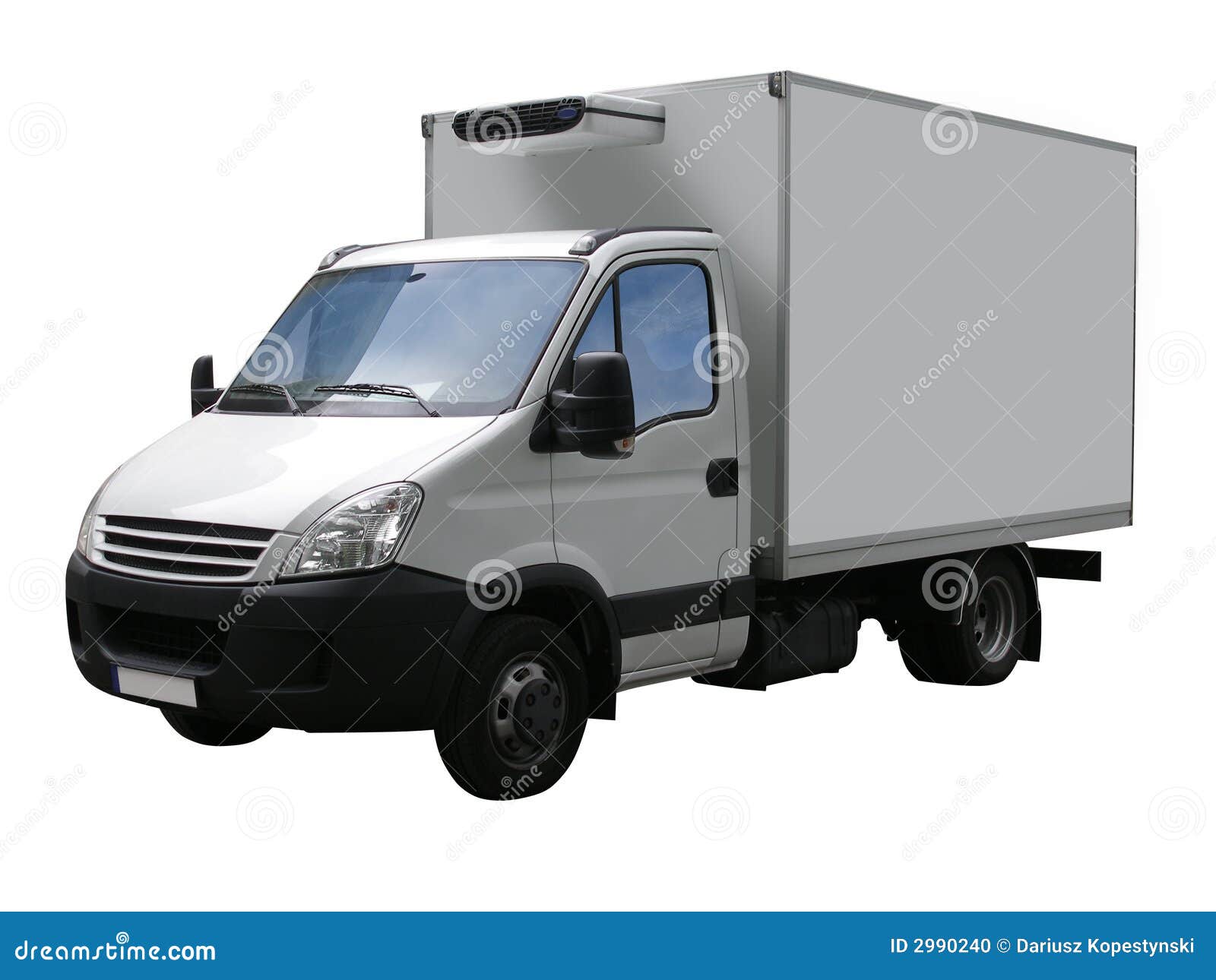 Van delivery stock photo. Image of isolated, shipping - 2990240