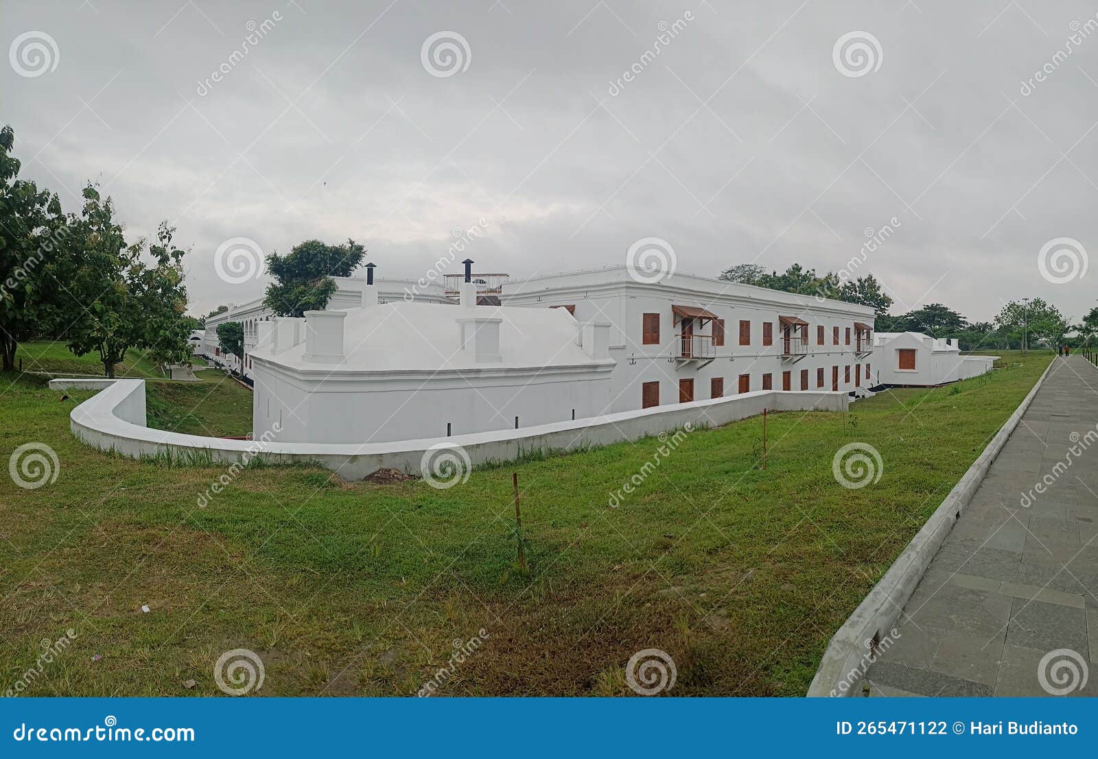 Van Den Bosch Fort, Ngawi, East Java, Dutch Colonial Era 19 Century ...