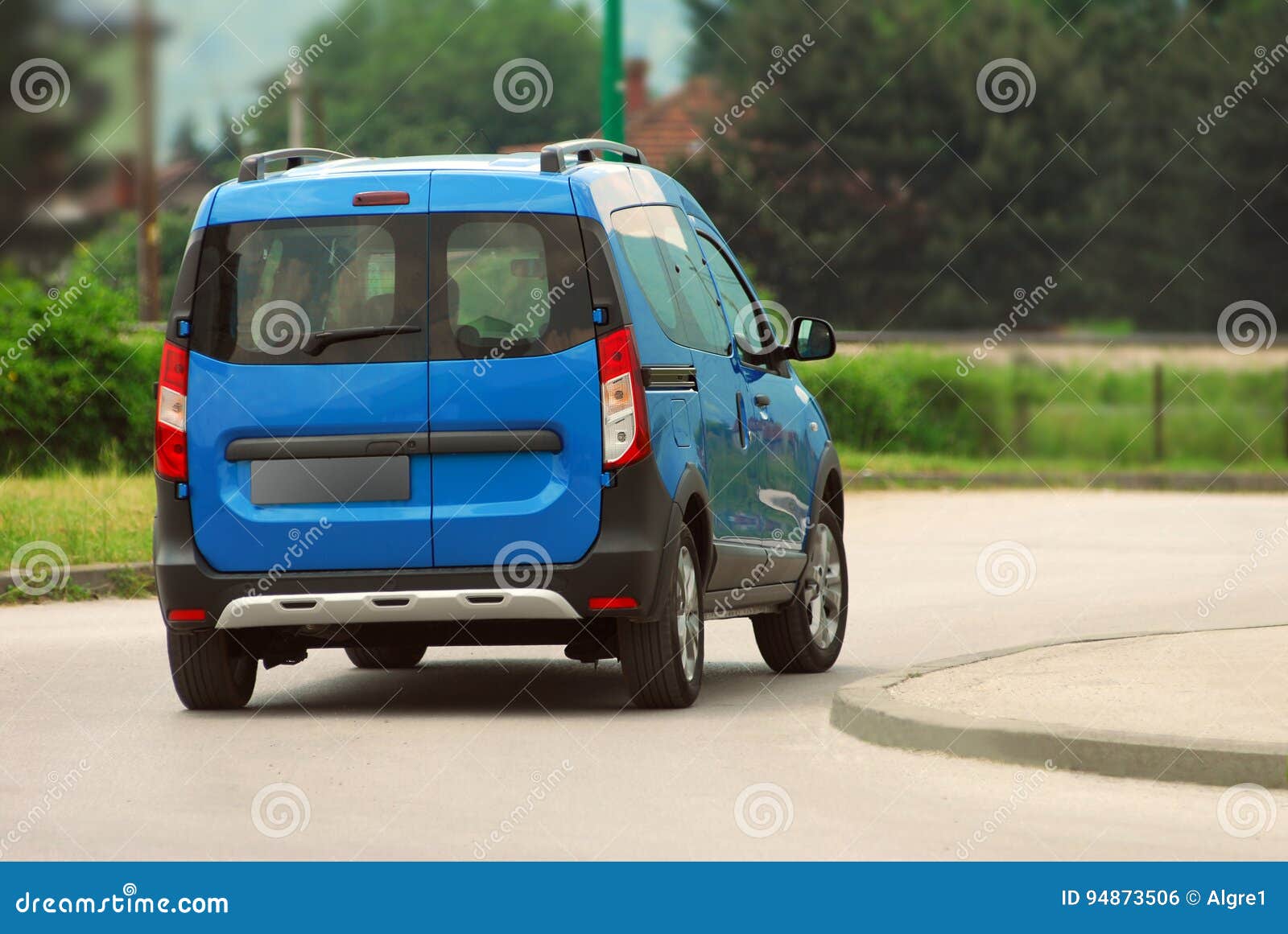 Van driving too fast stock photo. Image of luxury, spotlight - 94873506