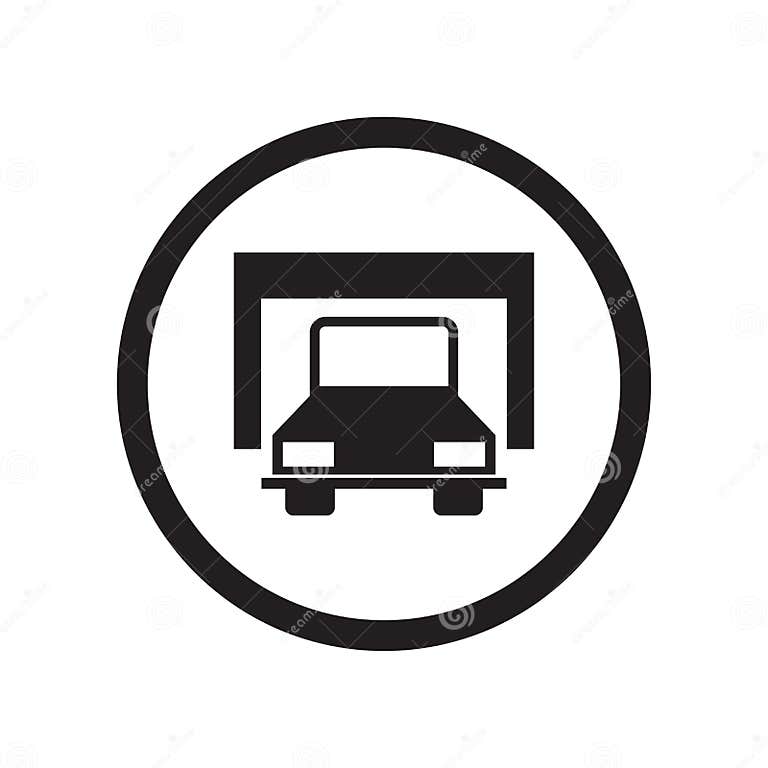 Van Front View Icon Vector Sign and Symbol Isolated on White Background ...