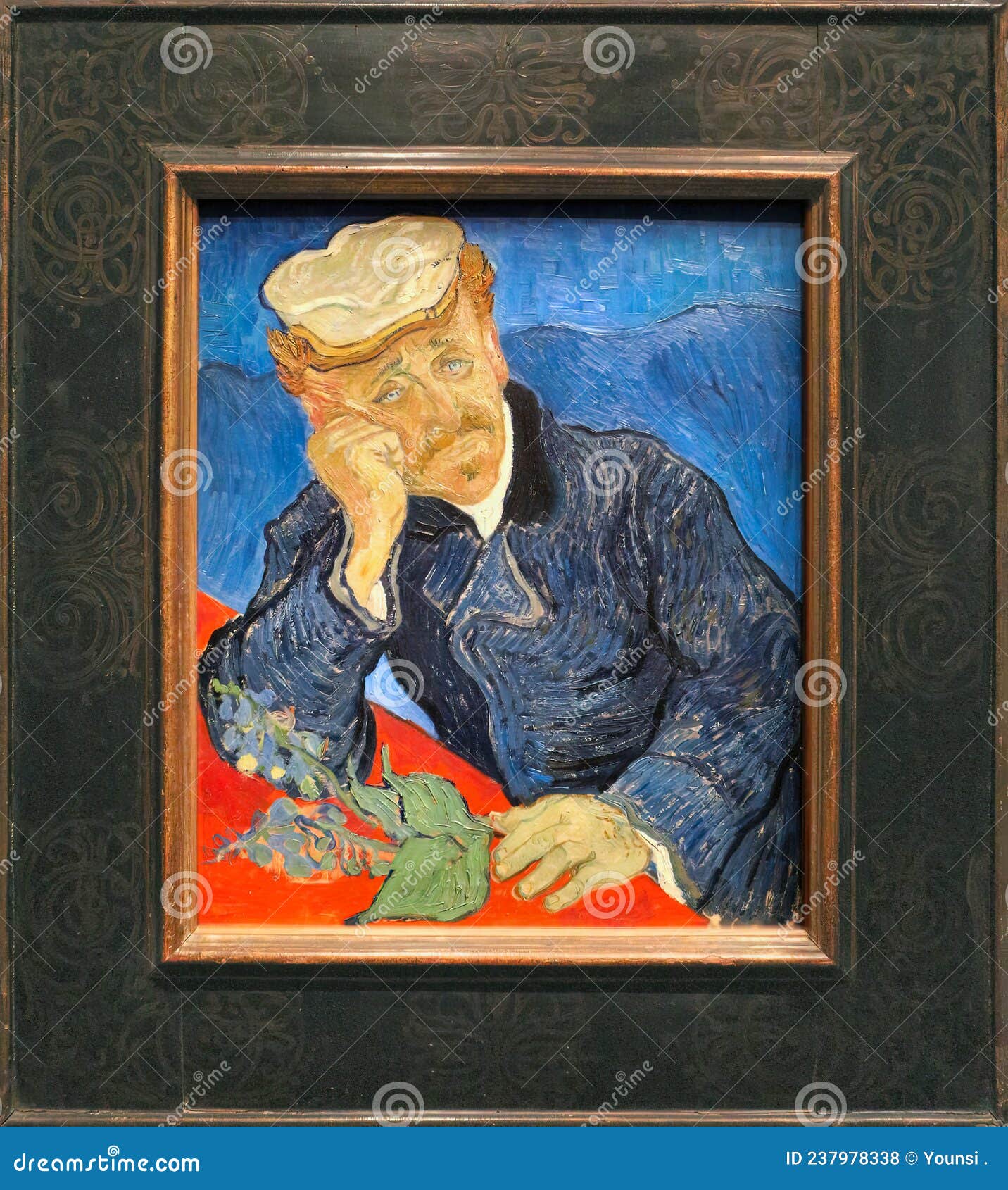 Dr Paul Gachet 1890 Van Gogh Editorial Stock Photo - Image of 1853â€ ...