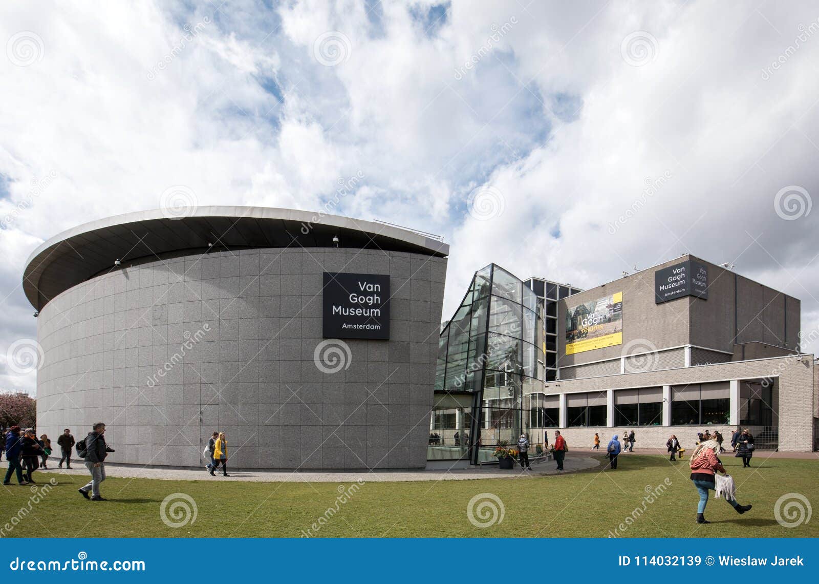 The Van Gogh Museum in Amsterdam Editorial Stock Image - Image of ...