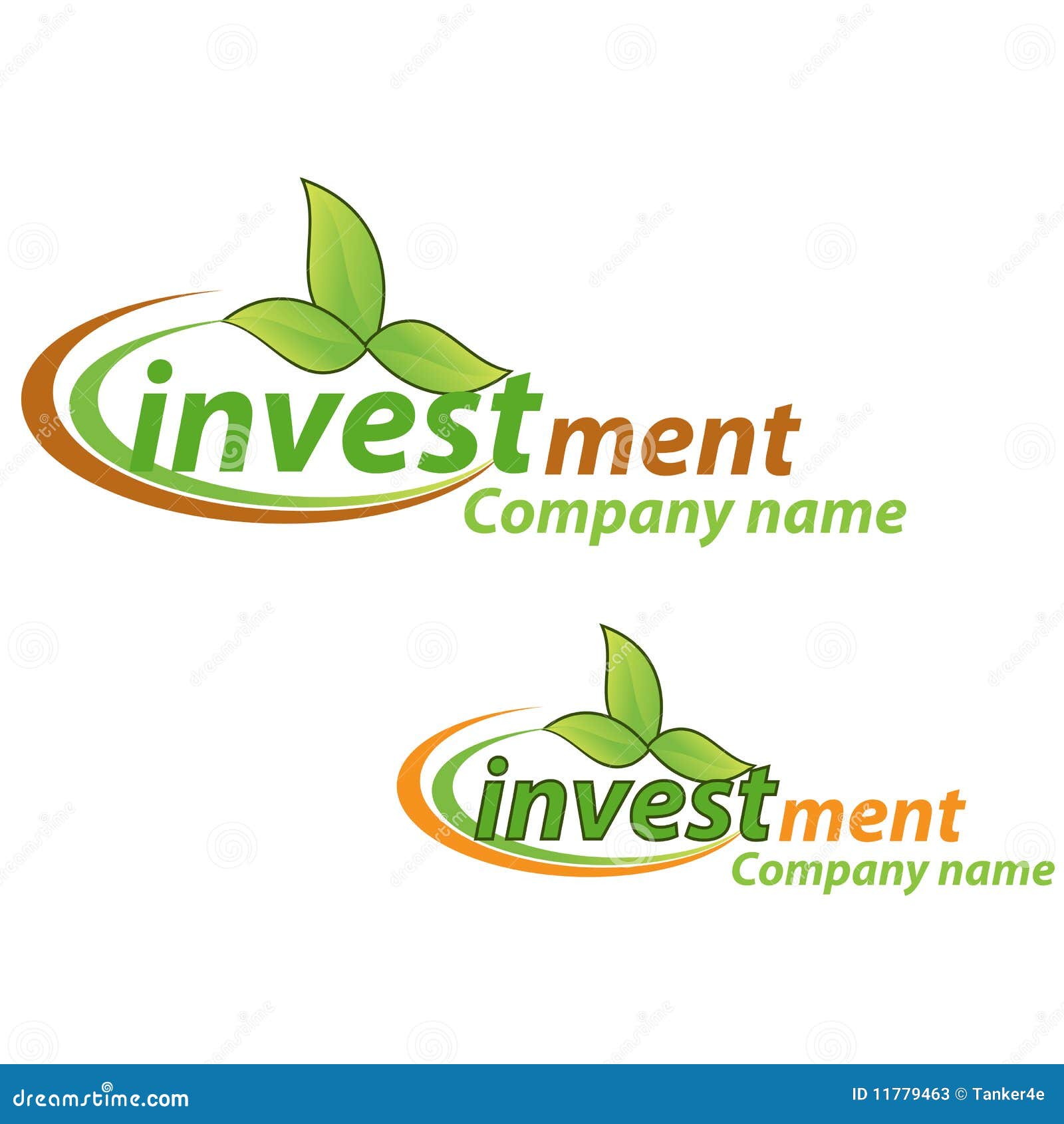 Van Het Bedrijfs Bedrijf Embleem - Investering Stock Illustratie ...