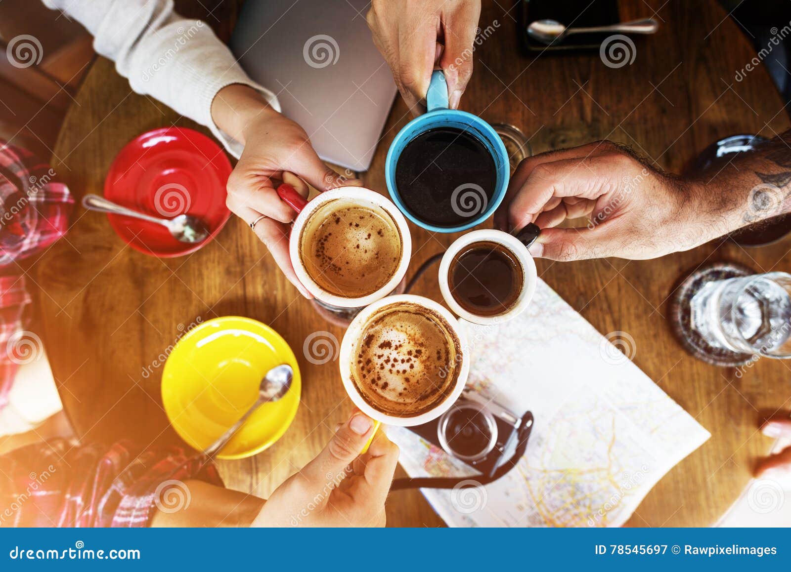 Van Het De Koffierestaurant Van De Koffiewinkel De Cappuccinoconcept ...