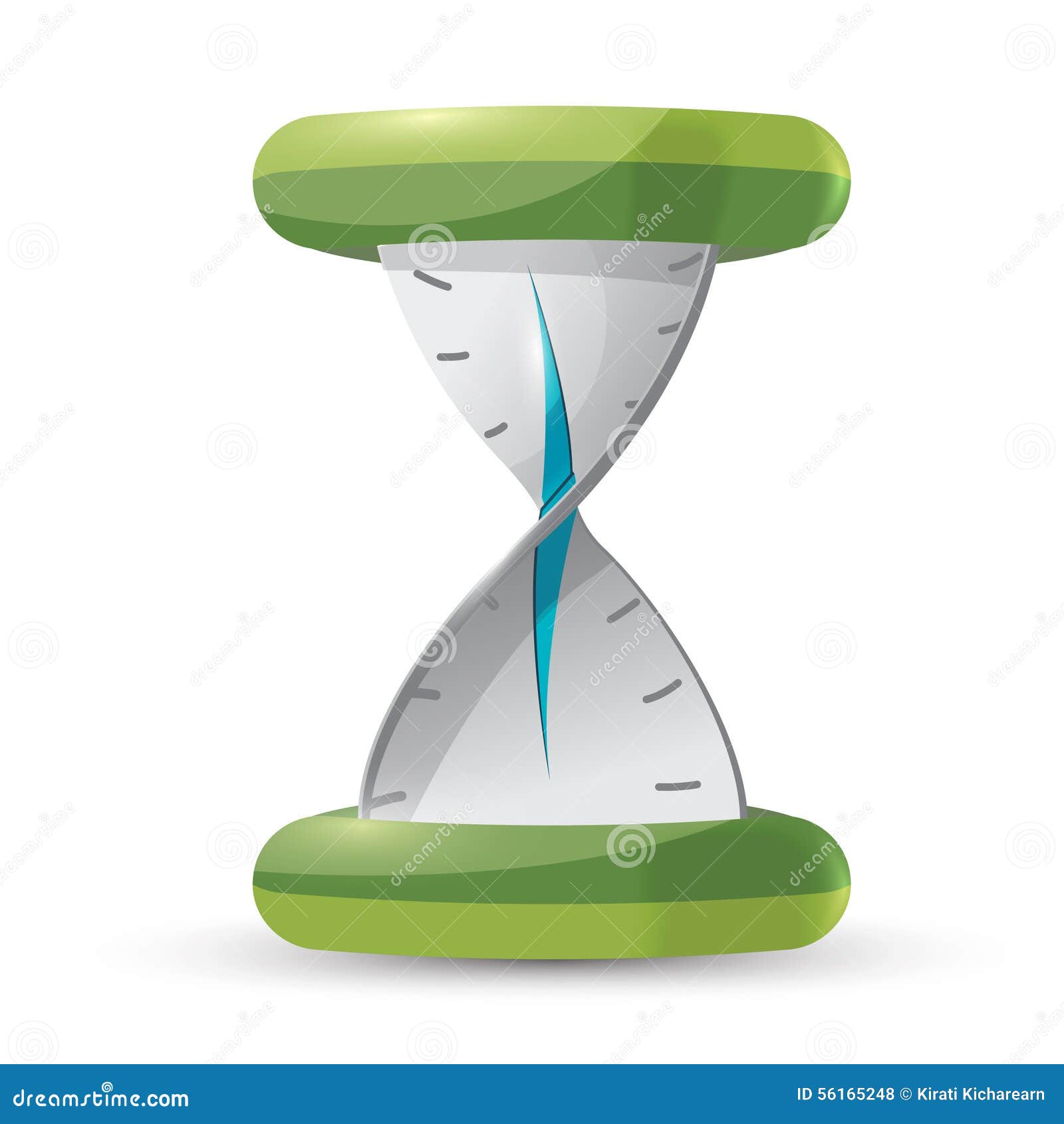 Van Het De Tijdsymbool Van De Klokdraai Het Pictogramvector Vector ...