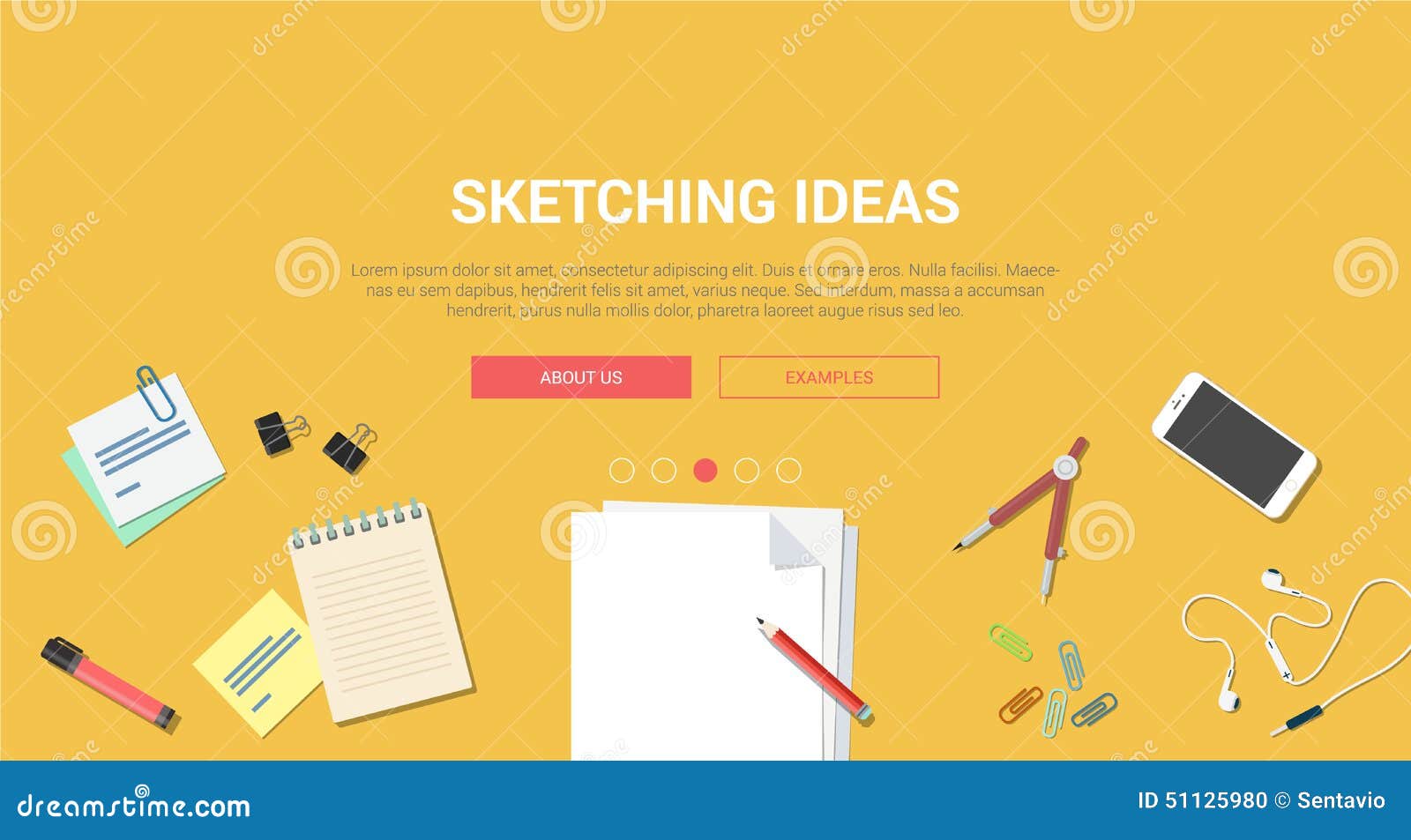 Van Het Het Concepten Creatief Idee Van Het Model Modern Vlak Ontwerp ...