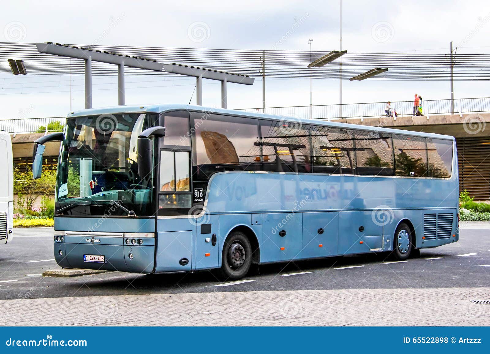 Van Hool T916 Alicron foto de stock editorial. Imagem de rota - 65522898