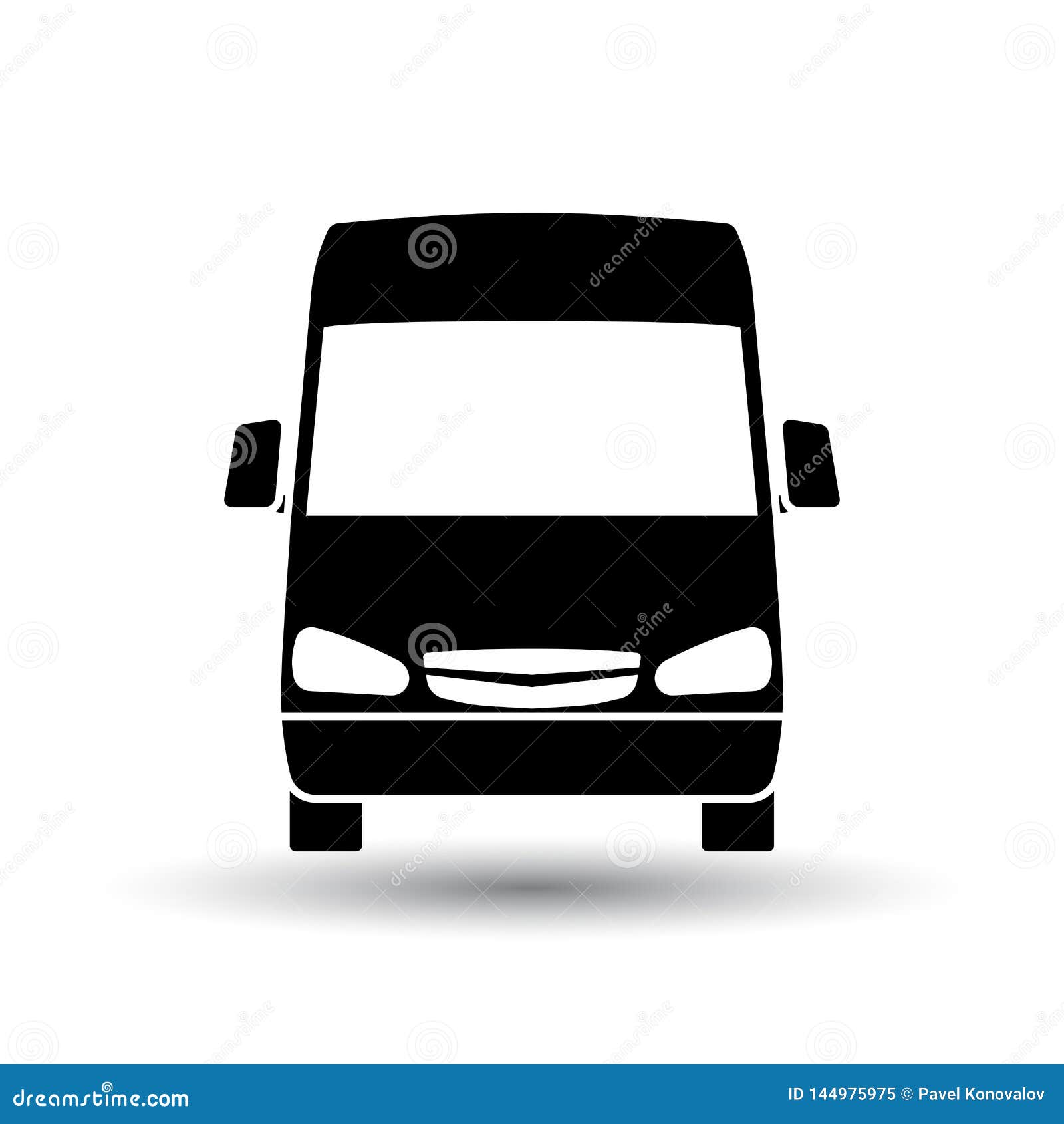 Van icon front view stock vector. Illustration of cargo - 144975975 Van icon front view stock vector. Illustration of cargo - 144975975