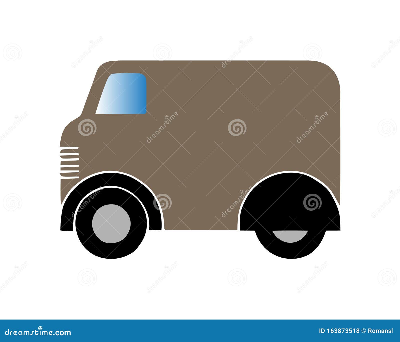 Van Icon Symbol. Premium Quality Isolated Lorry Element Van Icon in ...