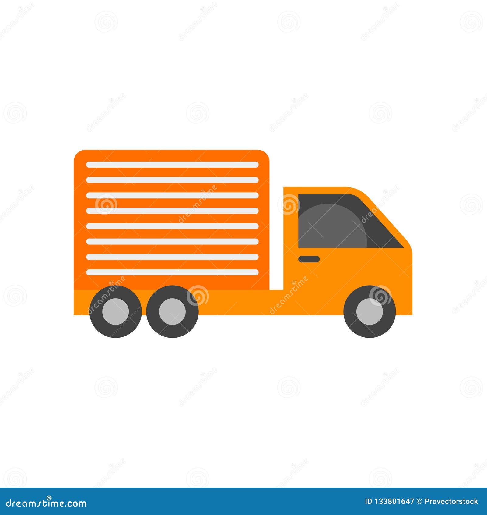 Van Icon Vector Sign and Symbol Isolated on White Background Stock ...
