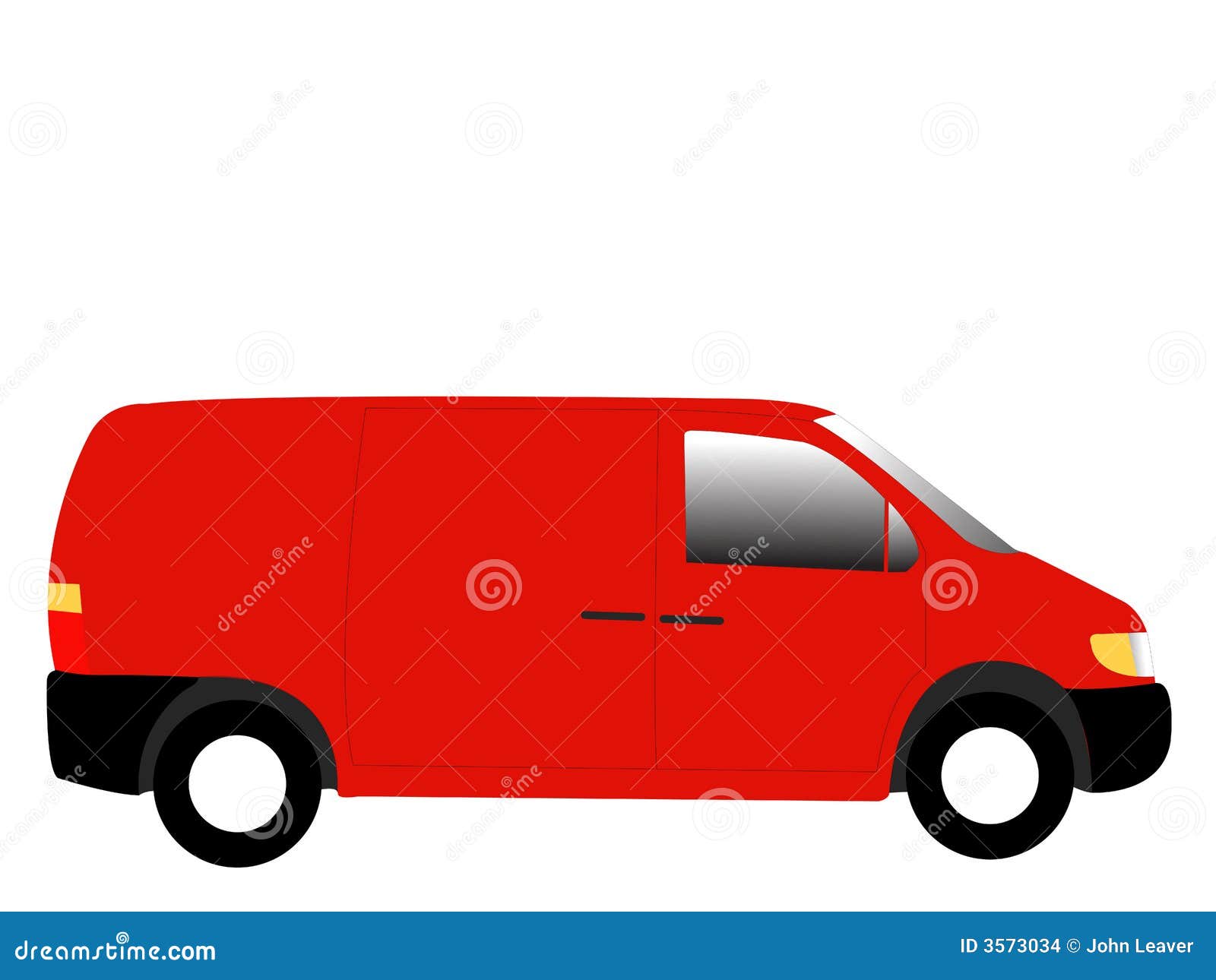 Van illustration stock illustration. Illustration of travel - 3573034