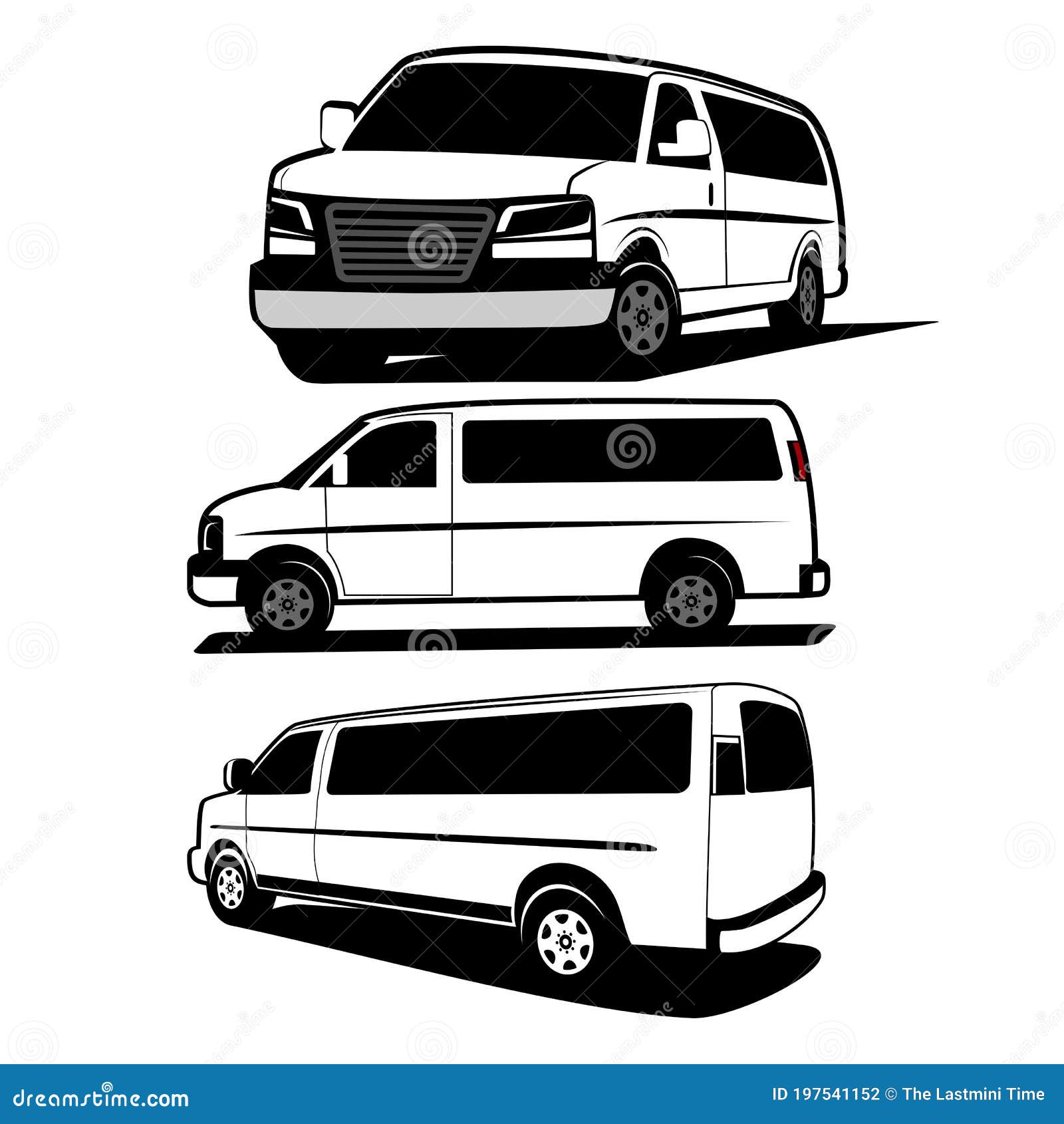 Van logo design stock vector. Illustration of icon, elements - 197541152