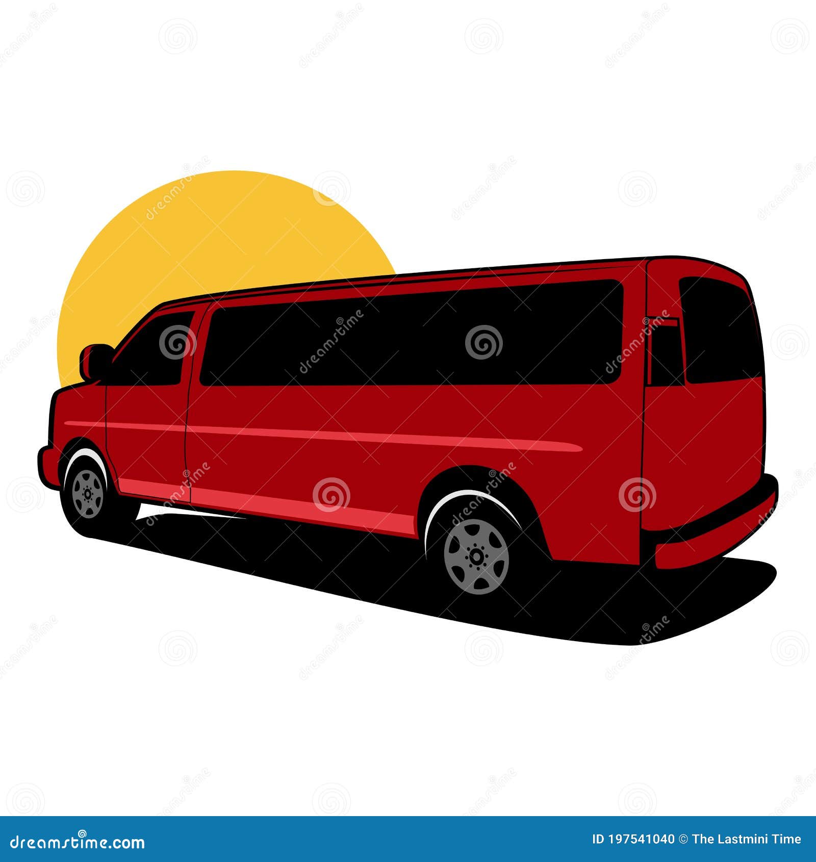 Van logo design stock vector. Illustration of adventure - 197541040
