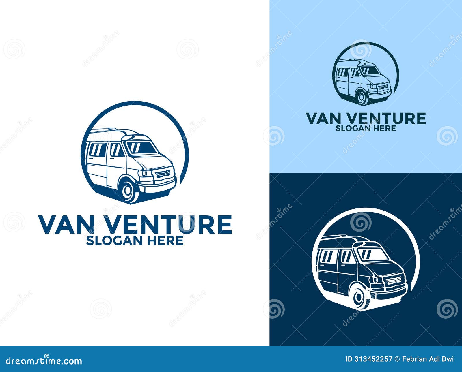 Van Logo Vector, Mini Van Symbol Logo Template, Delivery and Logistic ...