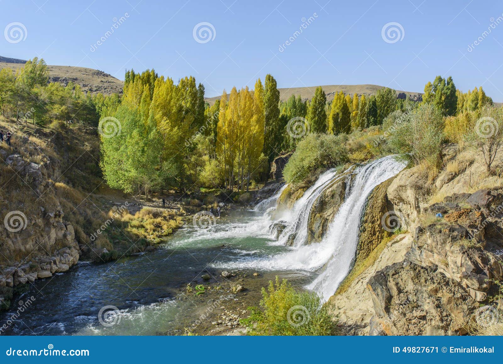Muradiye Waterfalls Stock Photo | CartoonDealer.com #34134960