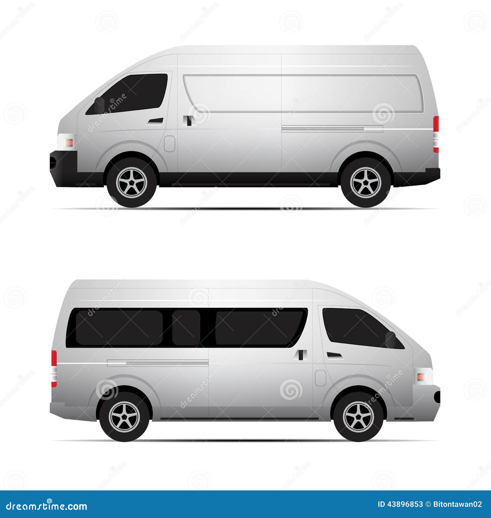 Van Transport Vector Concept Stock Vector - Illustration of provision ...