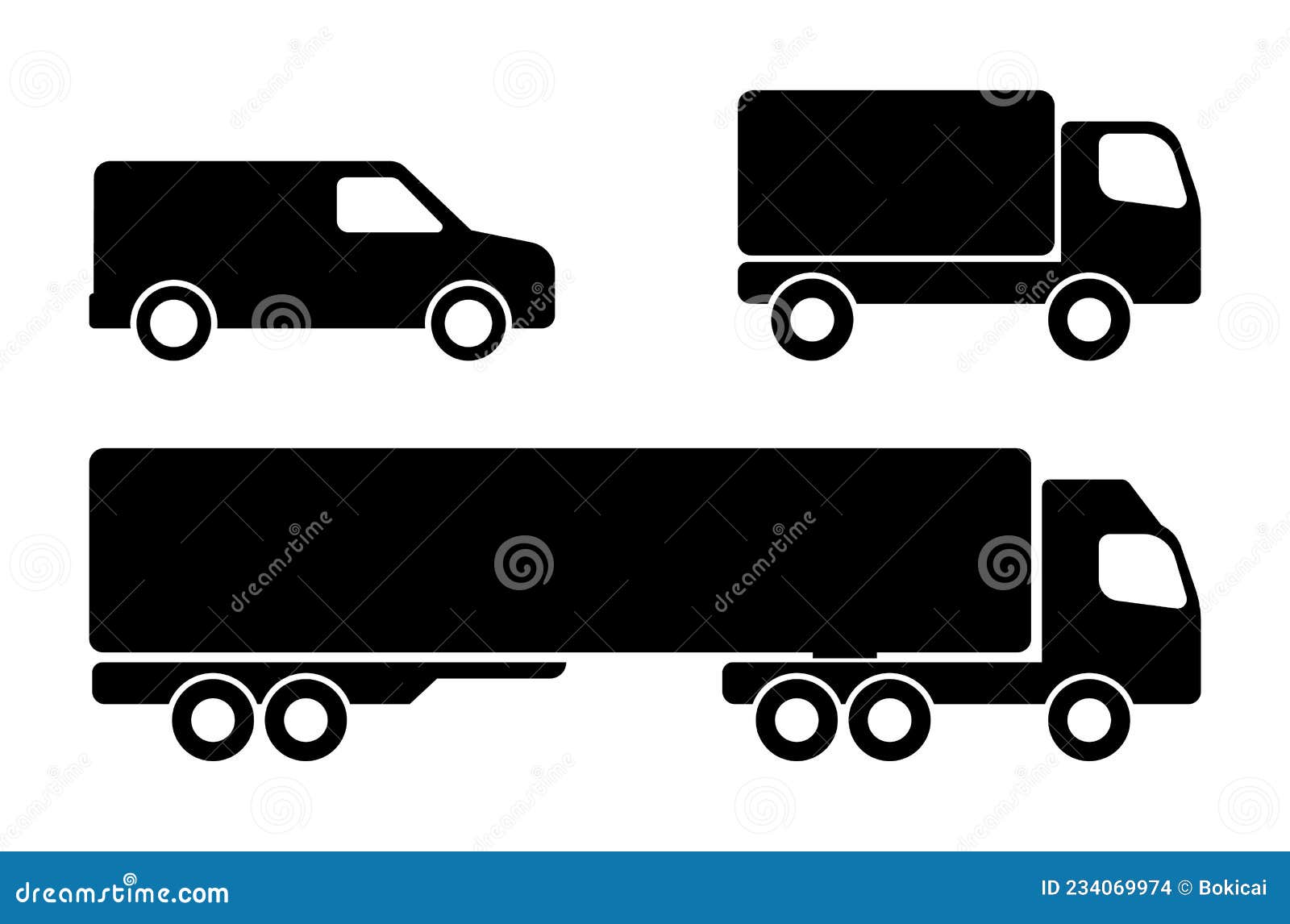 Lorry Icon , Truck Solid Logo Illustration, Pictogram Isol ...