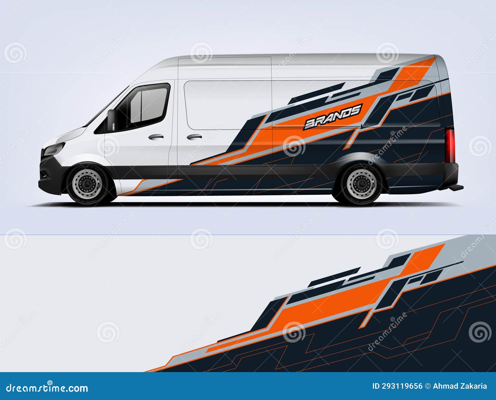 Van5 stock illustration. Illustration of graphics, vans - 293119656