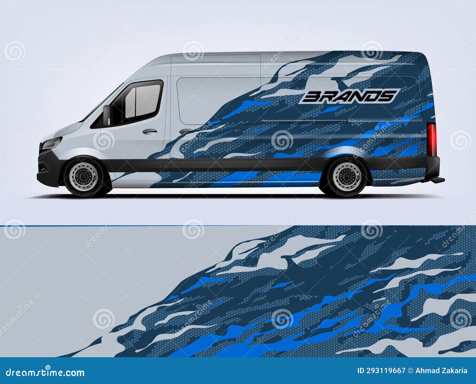 Van5 stock illustration. Illustration of vans, corporate - 293119667