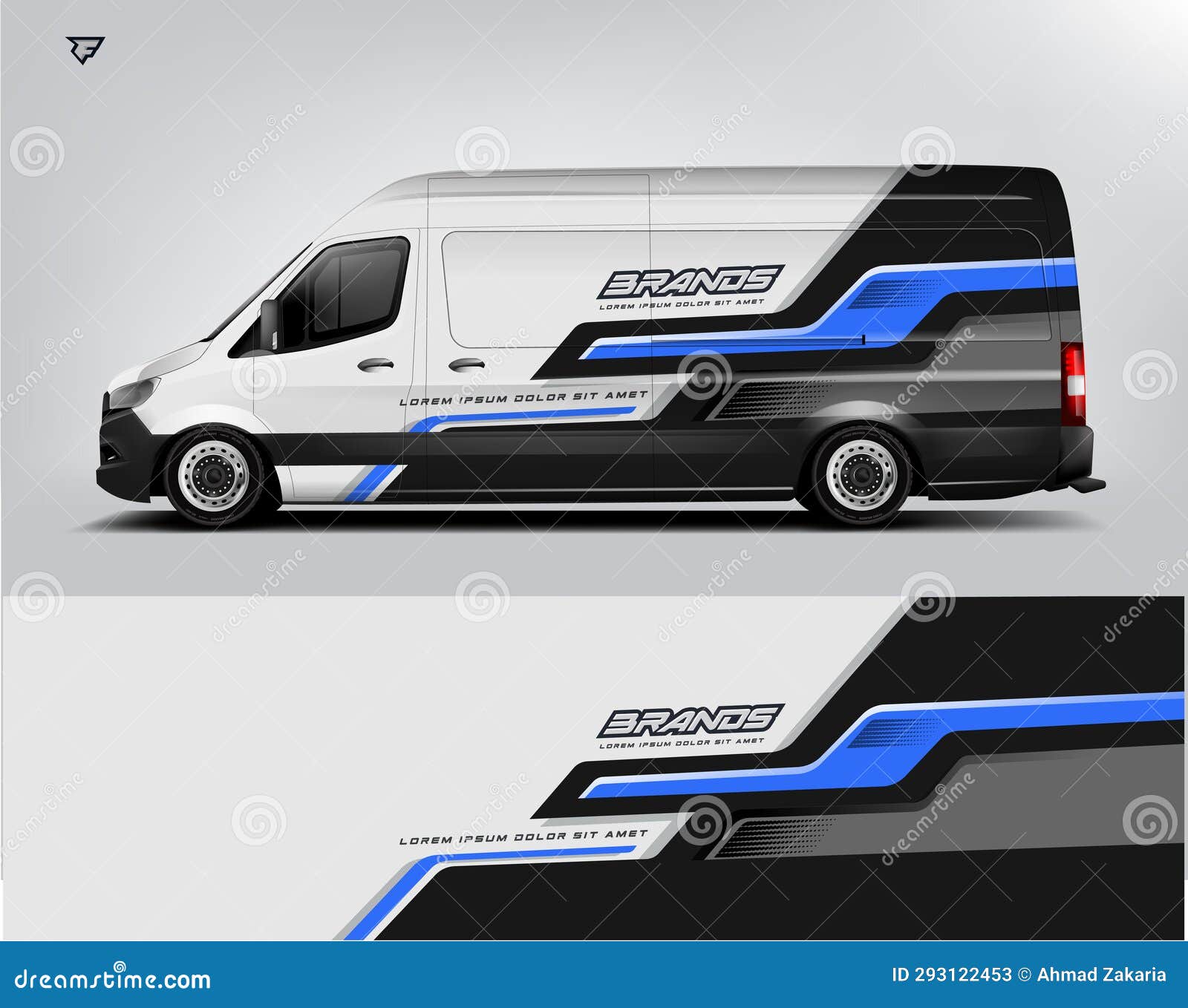 Van3 stock illustration. Illustration of camo, racing - 293122453