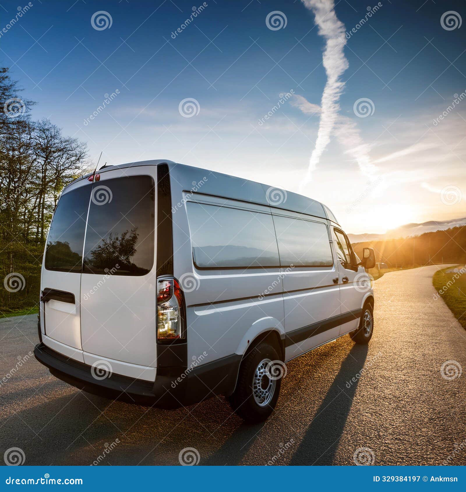 Van In Various Contexts, Including Transportation, Delivery, And ...