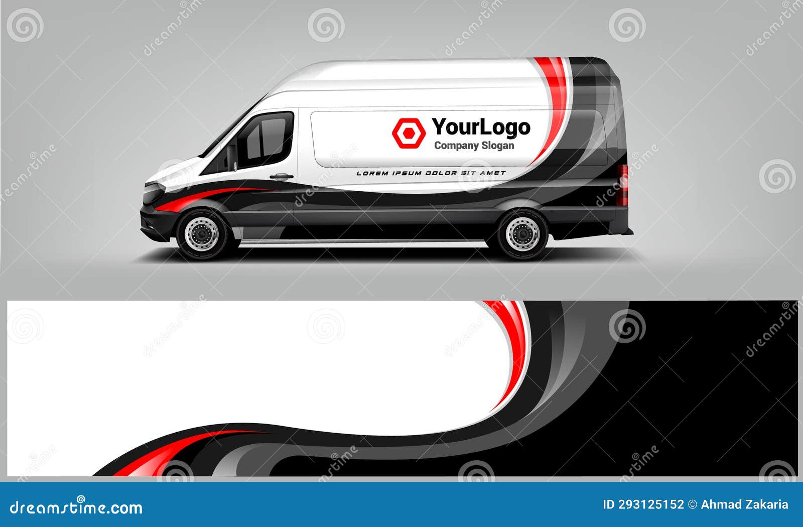 Van3 stock illustration. Illustration of corporate, printable - 293125152