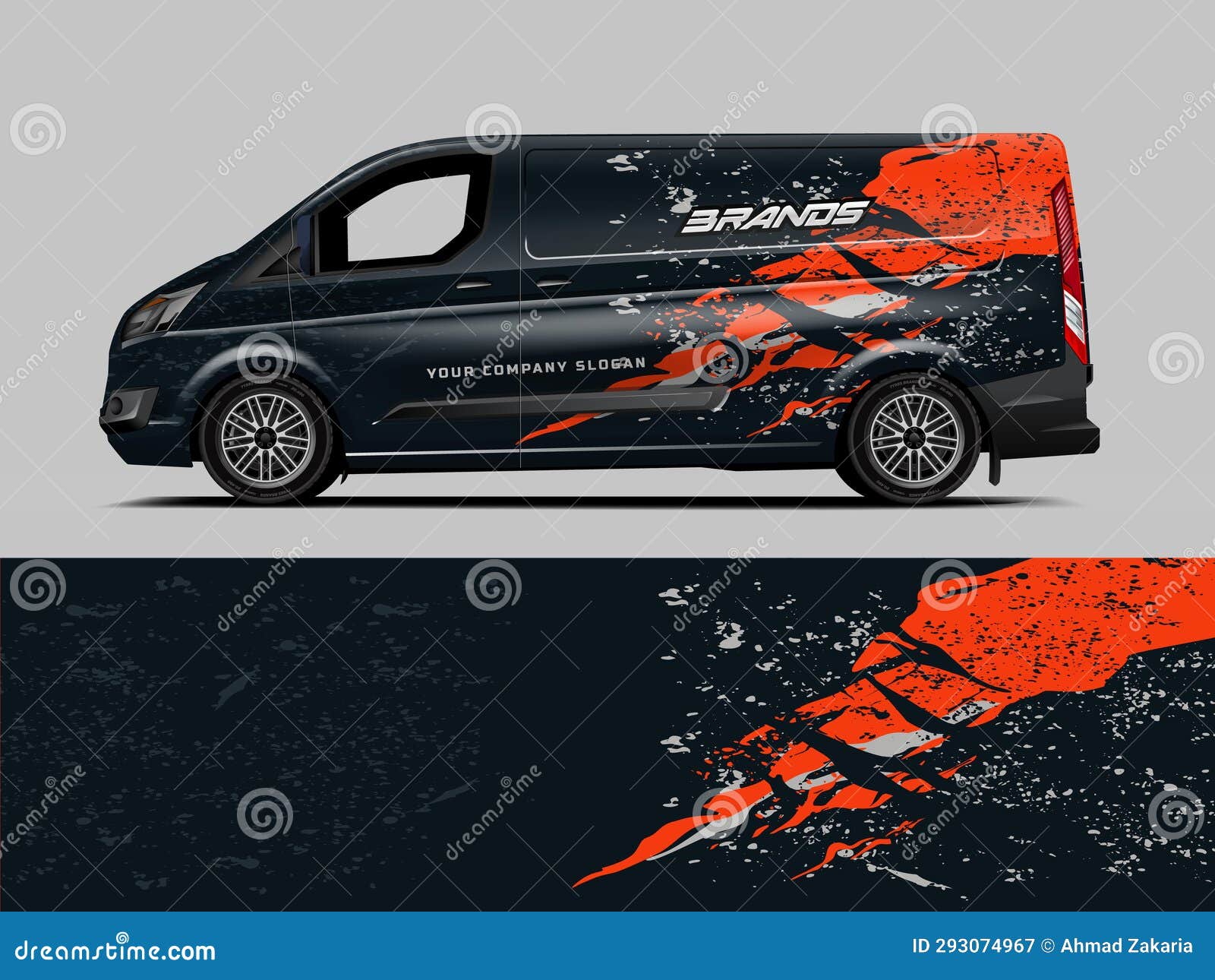 Van1 stock vector. Illustration of printable, vans, creative - 293074967