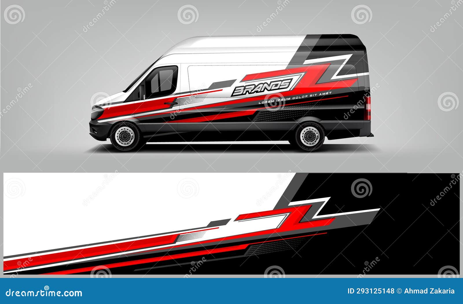 Van3 stock vector. Illustration of creative, design - 293125148