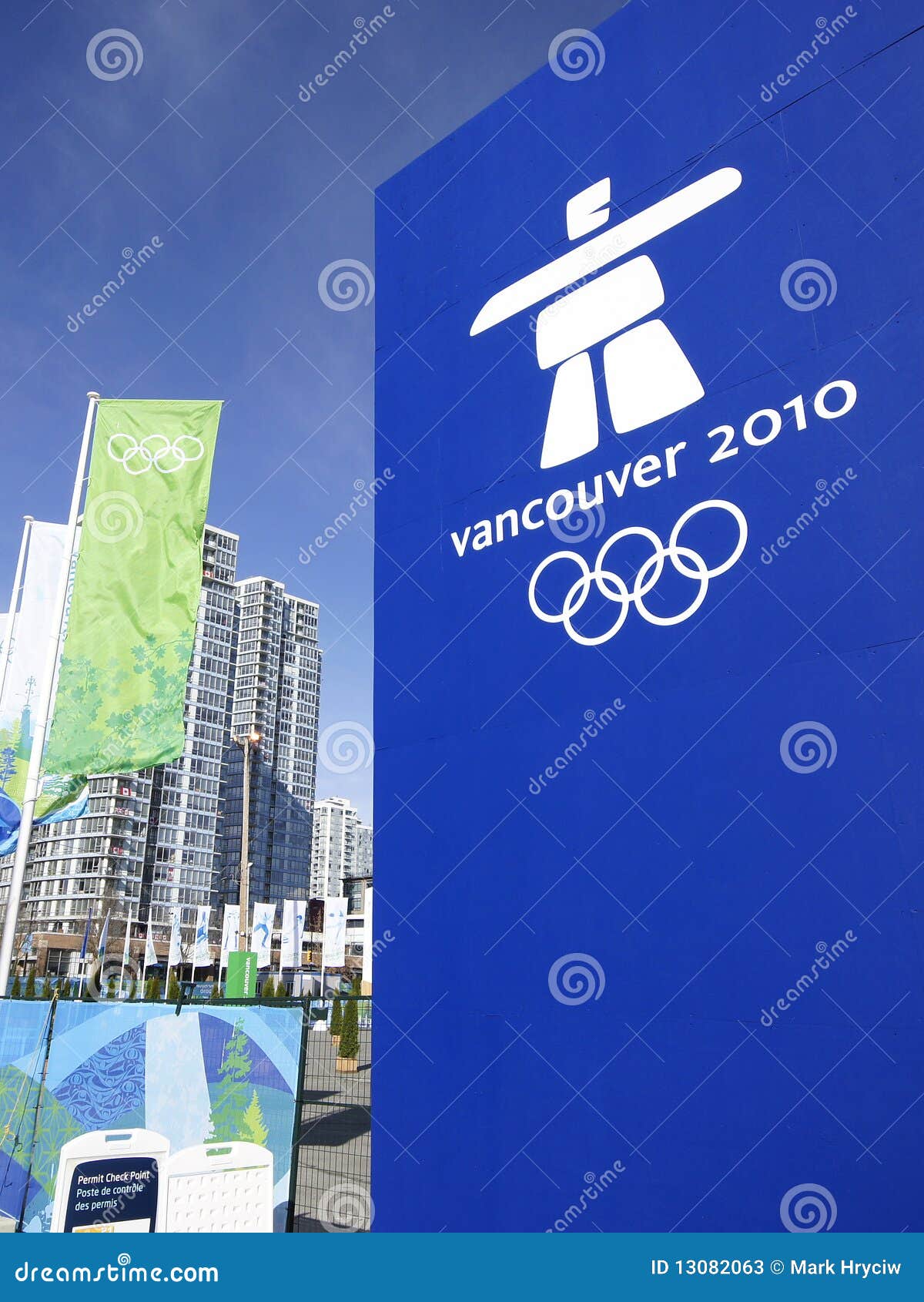 Vancouver 2010 Olympics editorial stock photo. Image of buildings ...