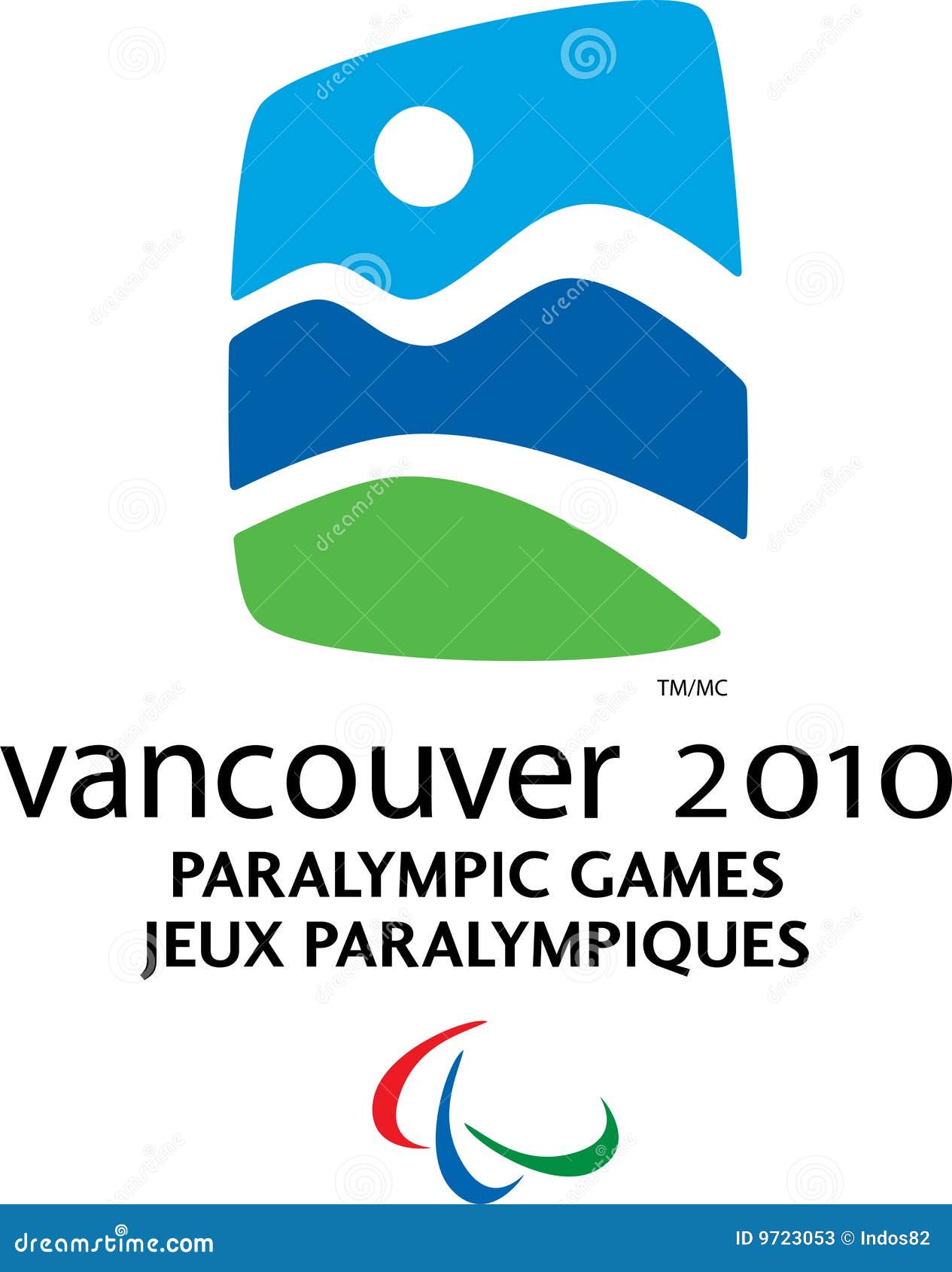 Vancouver 2010 Paralympic Logo Editorial Stock Photo - Illustration of ...