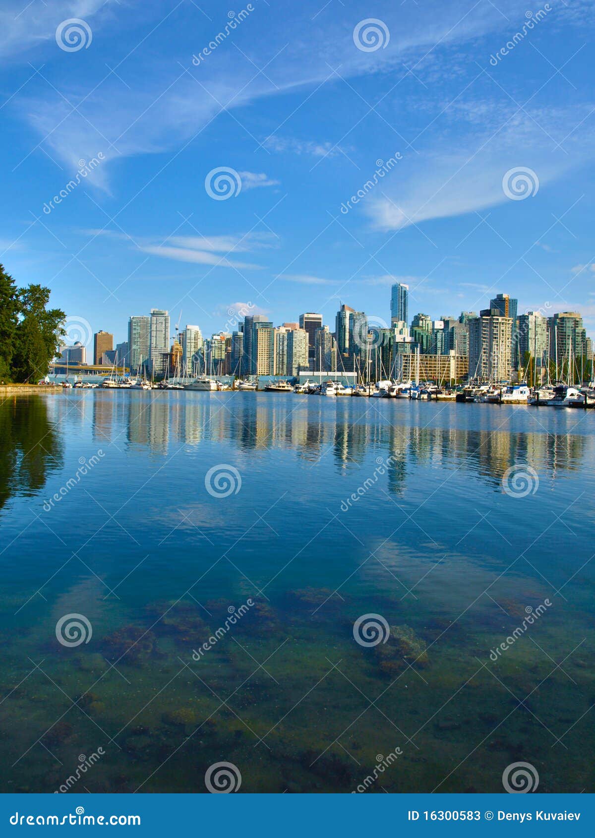 Vancouver Canada cityscape stock image. Image of real - 16300583