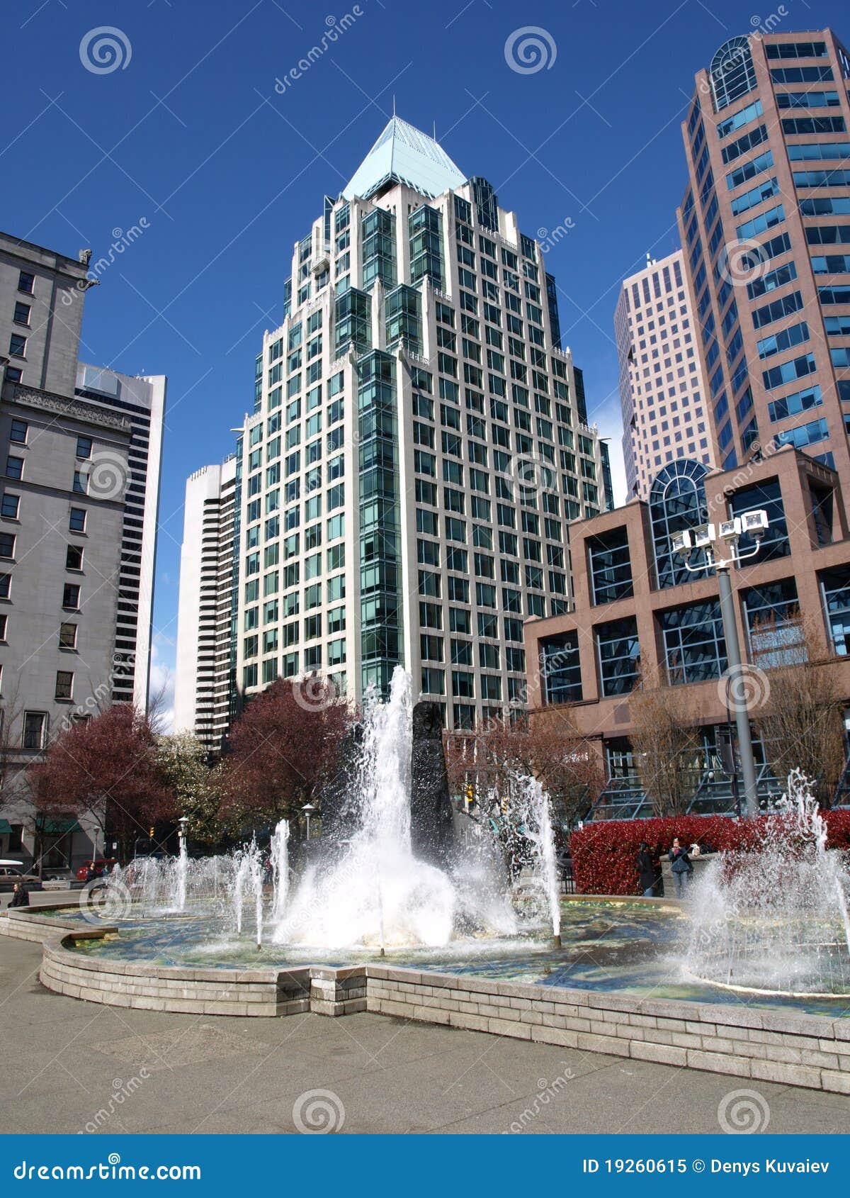 Vancouver Canada cityscape stock image. Image of facade - 19260615