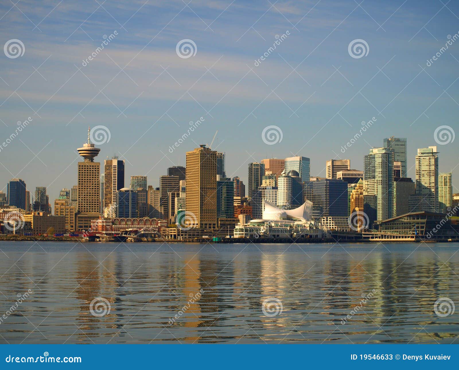 Vancouver Canada cityscape stock image. Image of colorful - 19546633