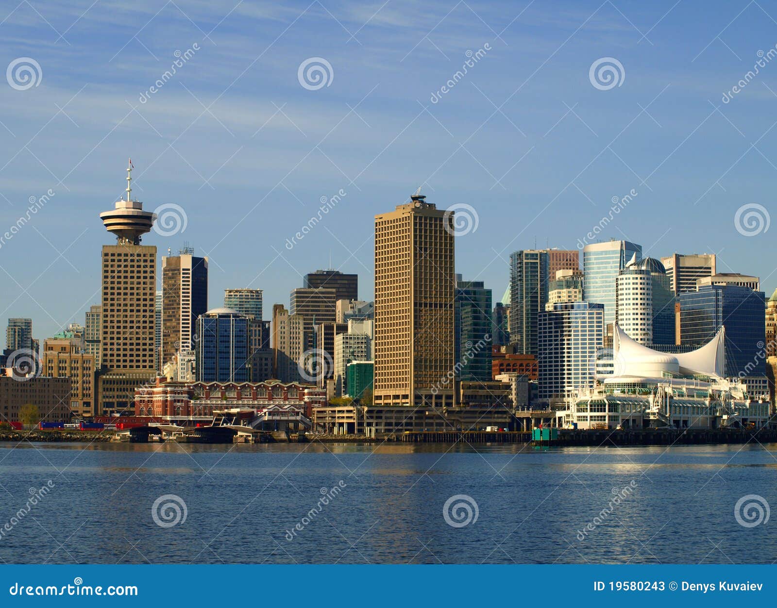 Vancouver Canada cityscape stock image. Image of condominiums - 19580243