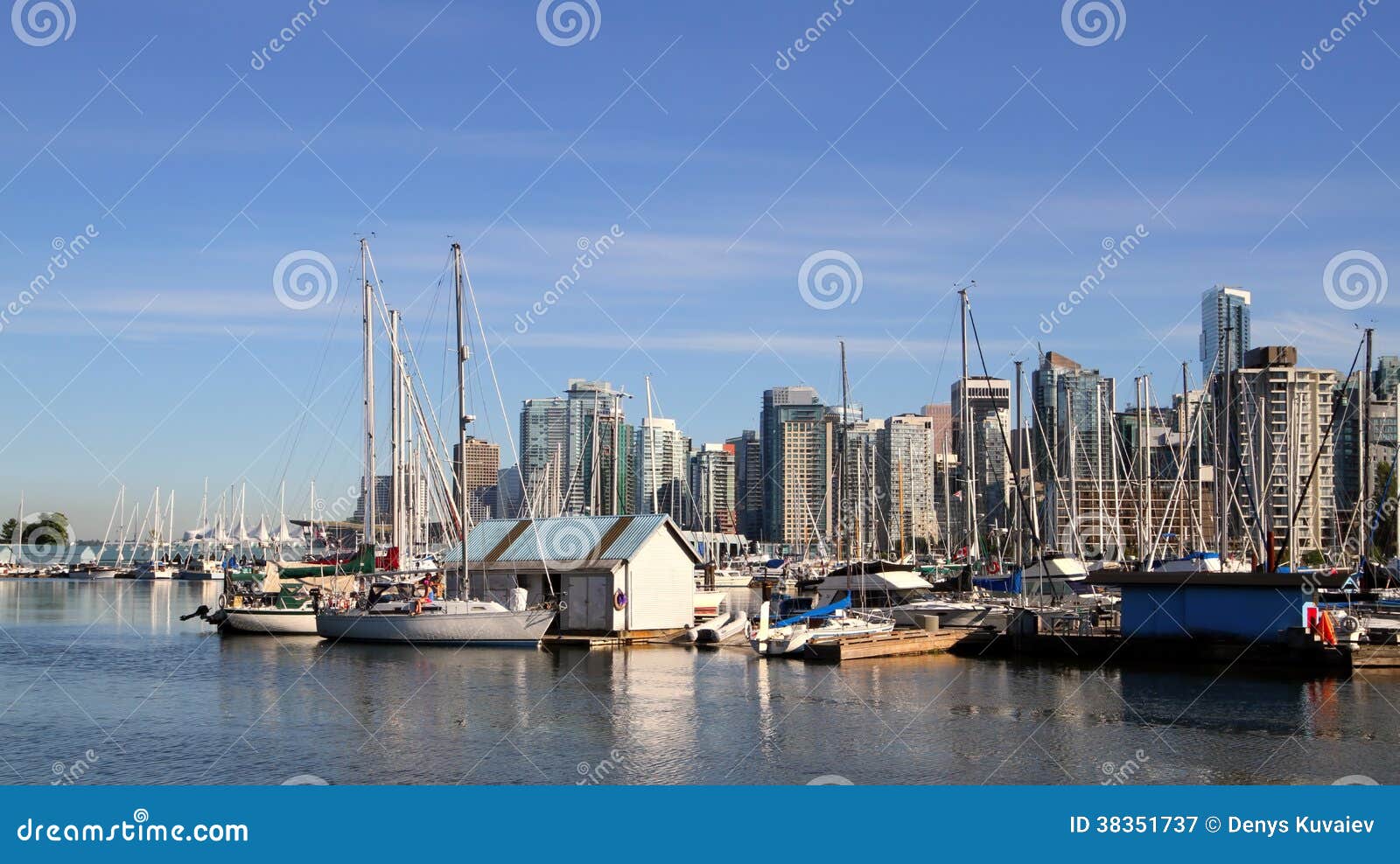 Vancouver Canada cityscape stock image. Image of landscape - 38351737