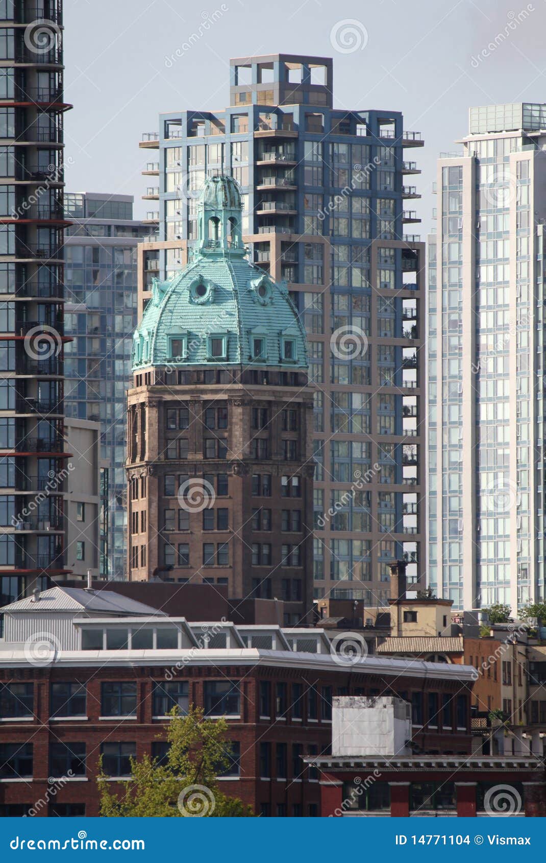 Vancouver Heritage Building Vertical Stock Photo - Image of columbia ...
