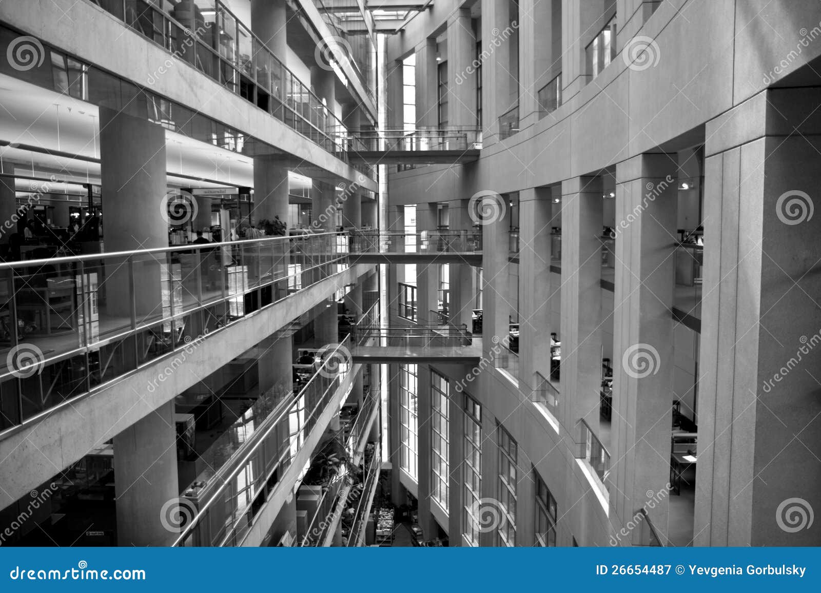 Vancouver Library stock image. Image of library, architecture - 26654487