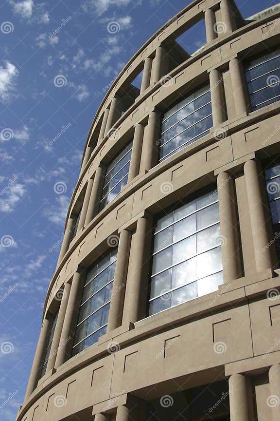 Vancouver Library Square stock image. Image of structure - 613899